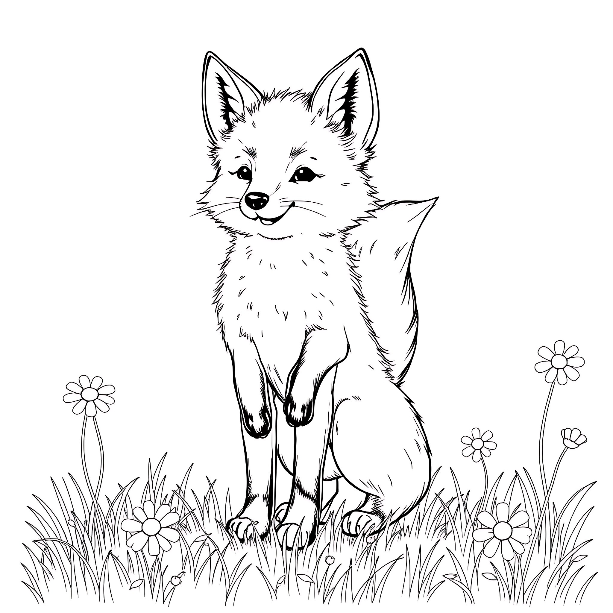17 Best Baby Fox Coloring Pages (Free Printable PDFs)