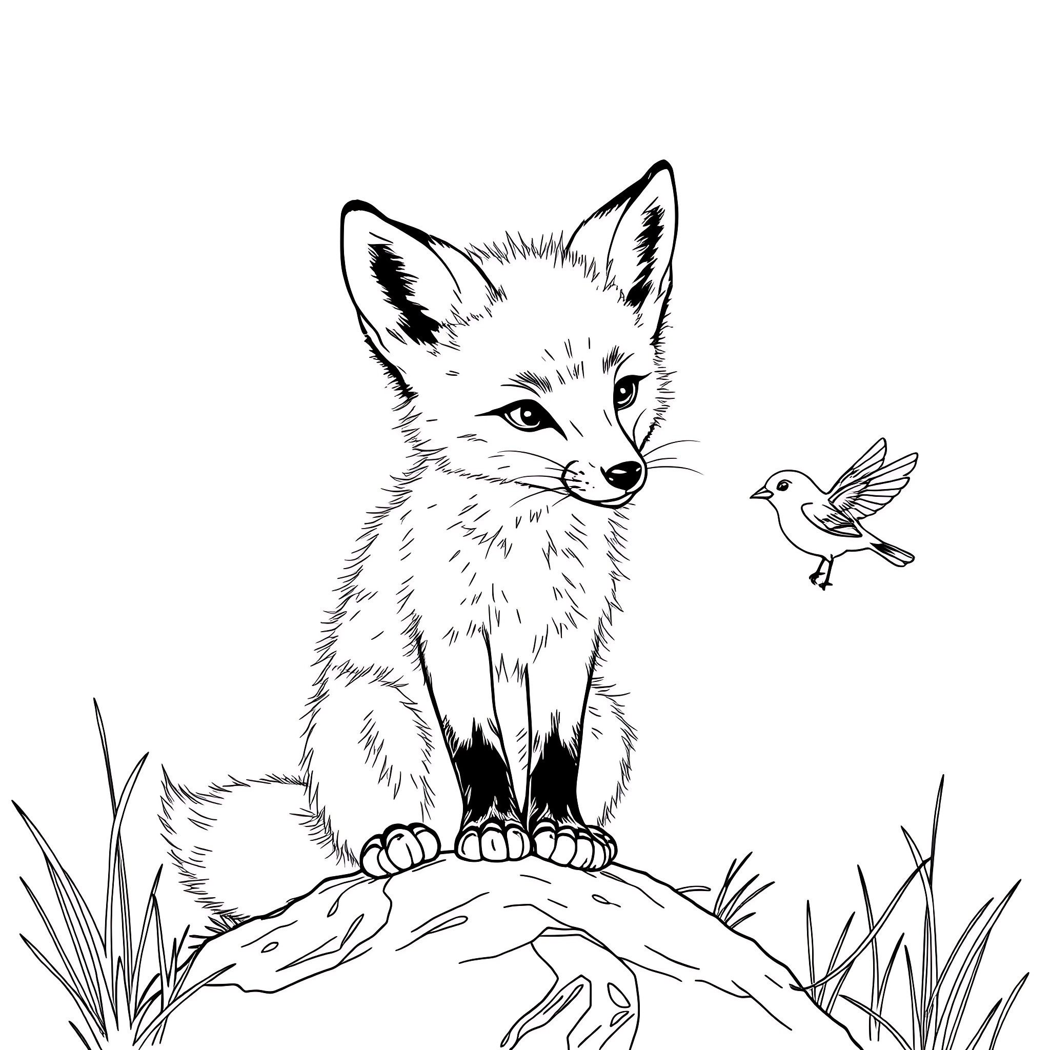 17 Best Baby Fox Coloring Pages (Free Printable PDFs)