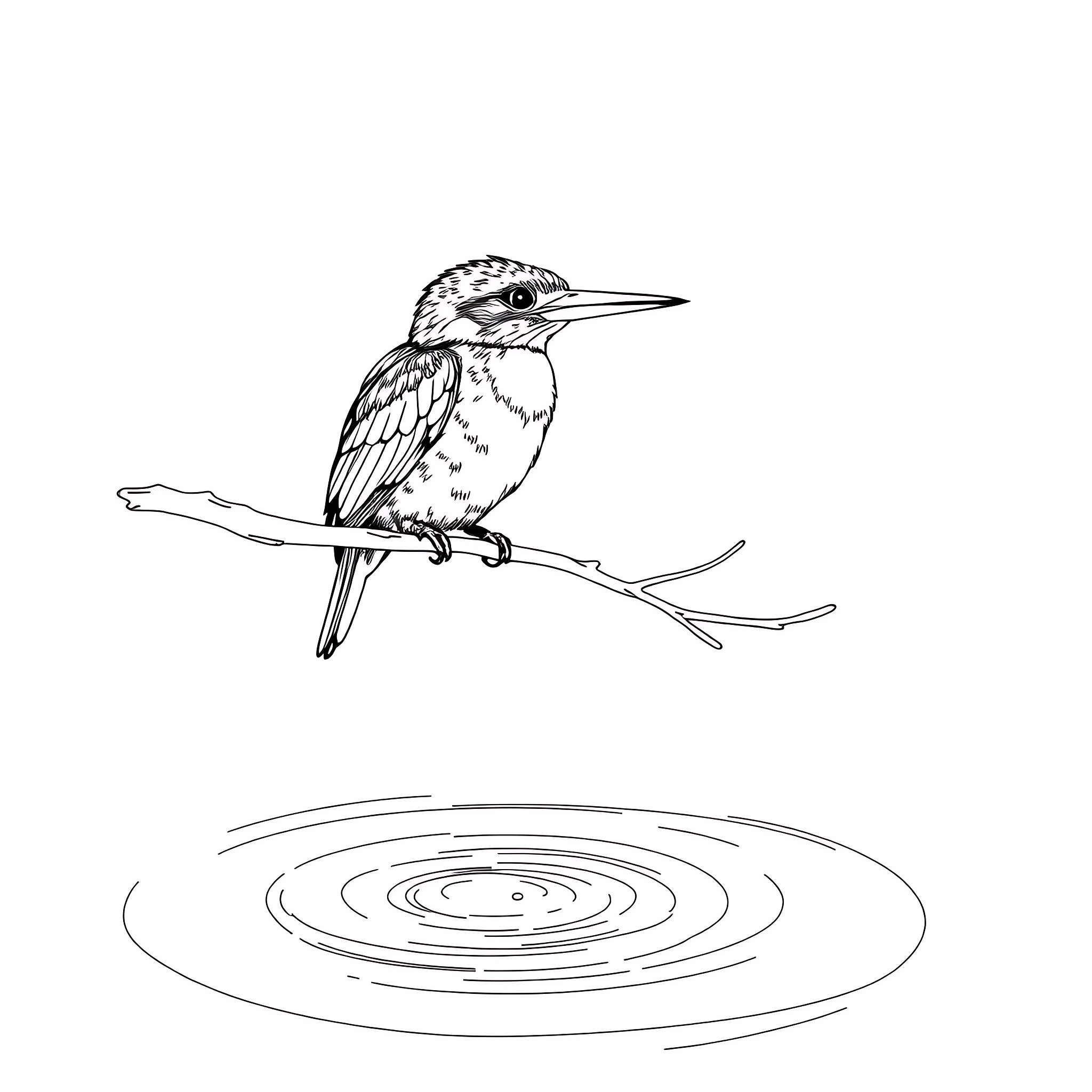 Best Kingfisher Coloring Pages (Free Printable PDF)