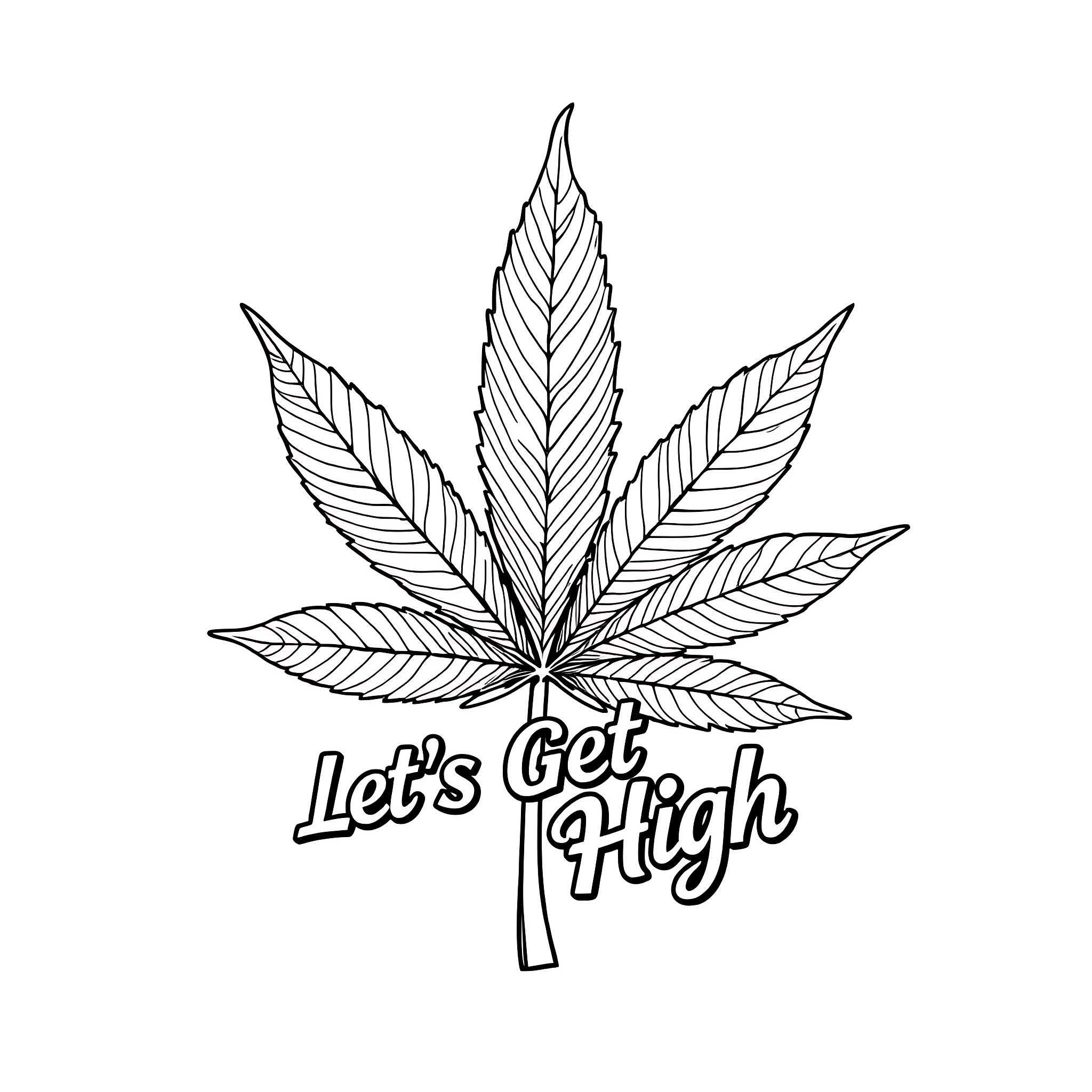 Best Cannabis Coloring Pages (Free Printable PDF)
