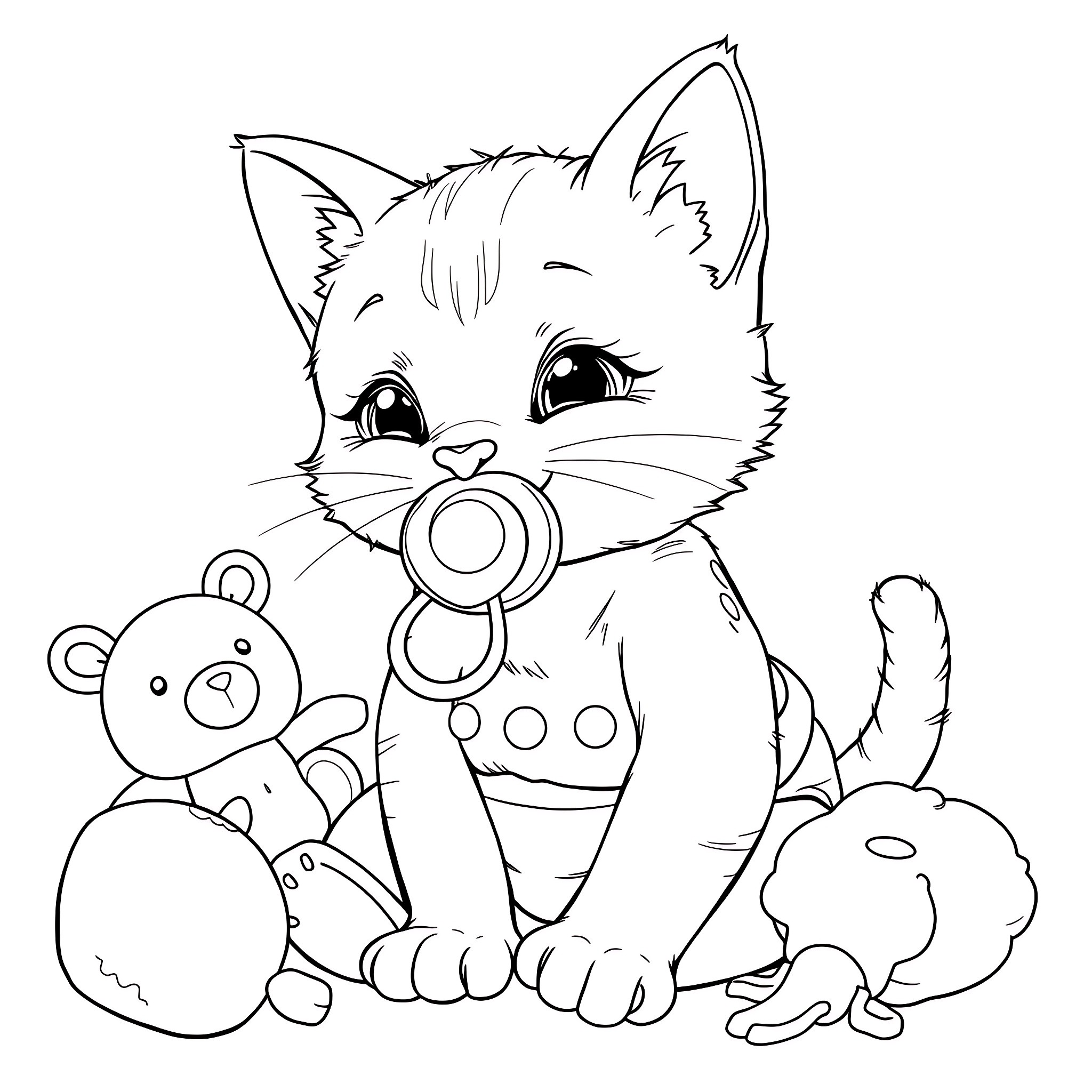 Best Cat Coloring Pages (Free Printable PDF)