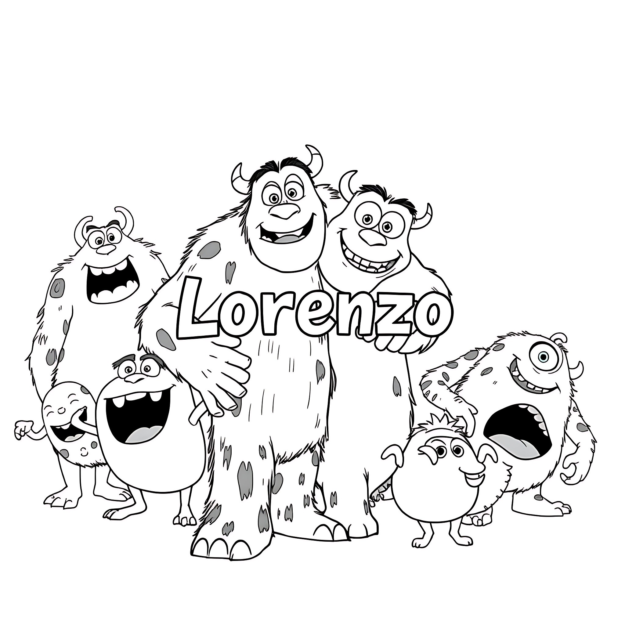 15 Best Mike And Sully Coloring Pages (Free Printable PDFs)