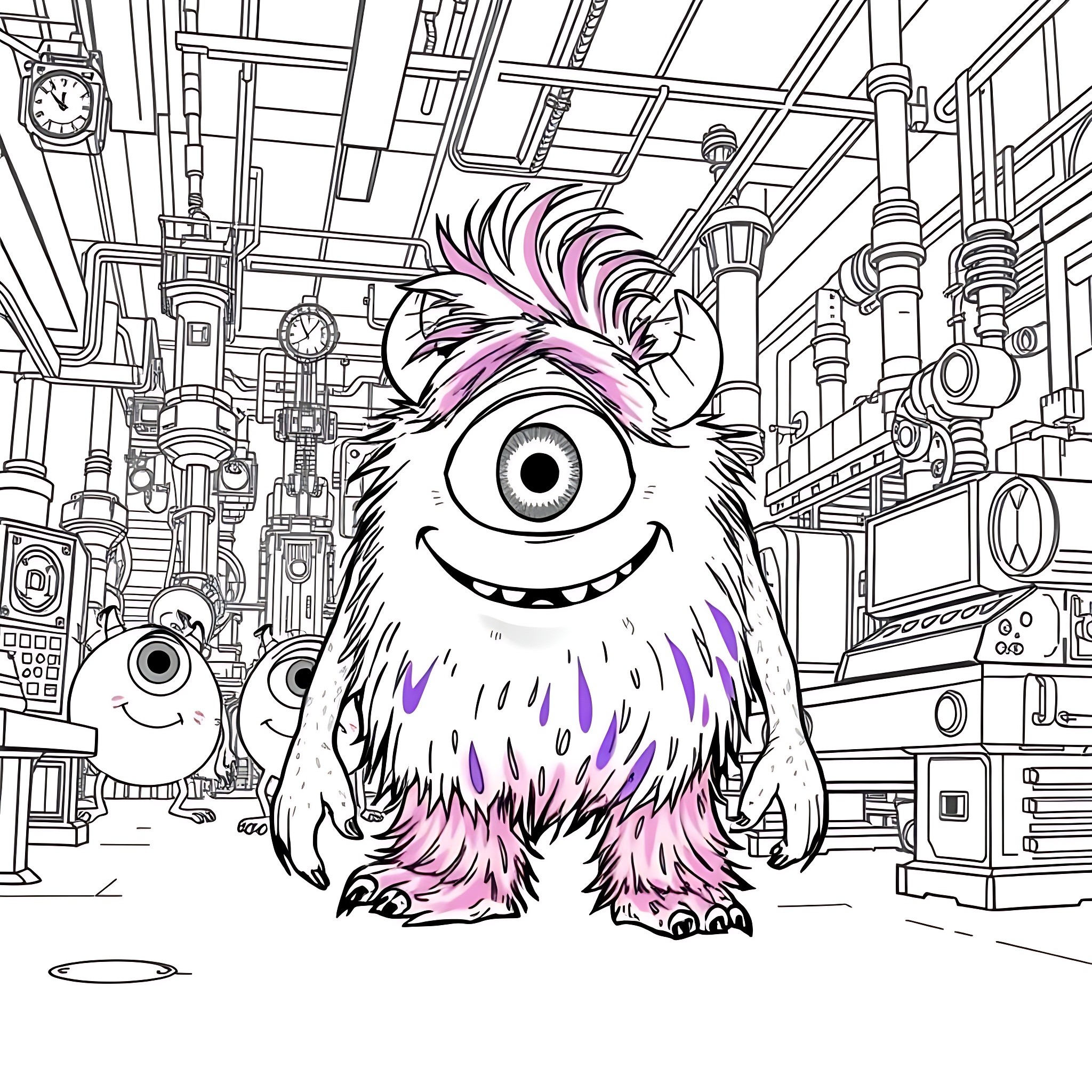 11 Best Monster Coloring Pages (Free Printable PDFs)