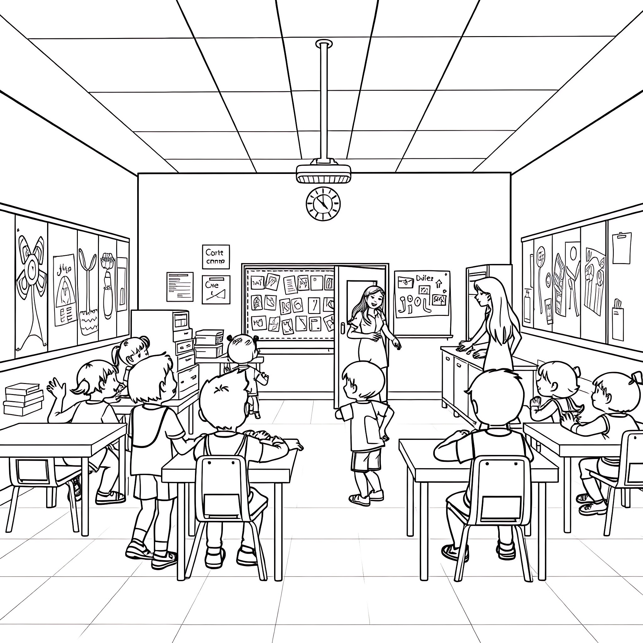 137 Best School Coloring Pages (Free Printable PDFs)