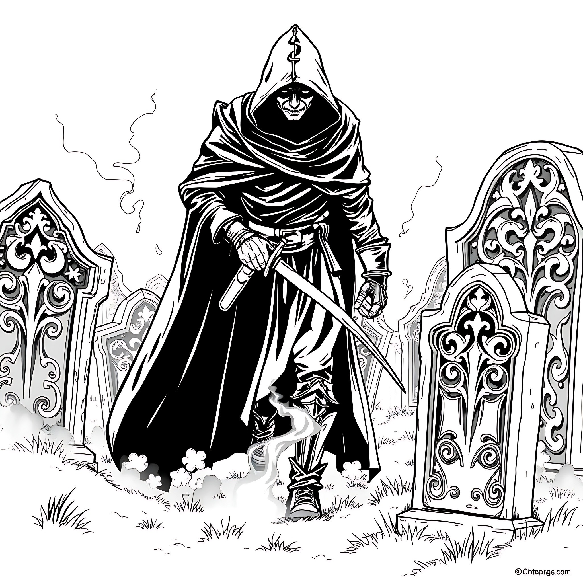 30 Best Assassin Coloring Pages (Free Printable PDFs)