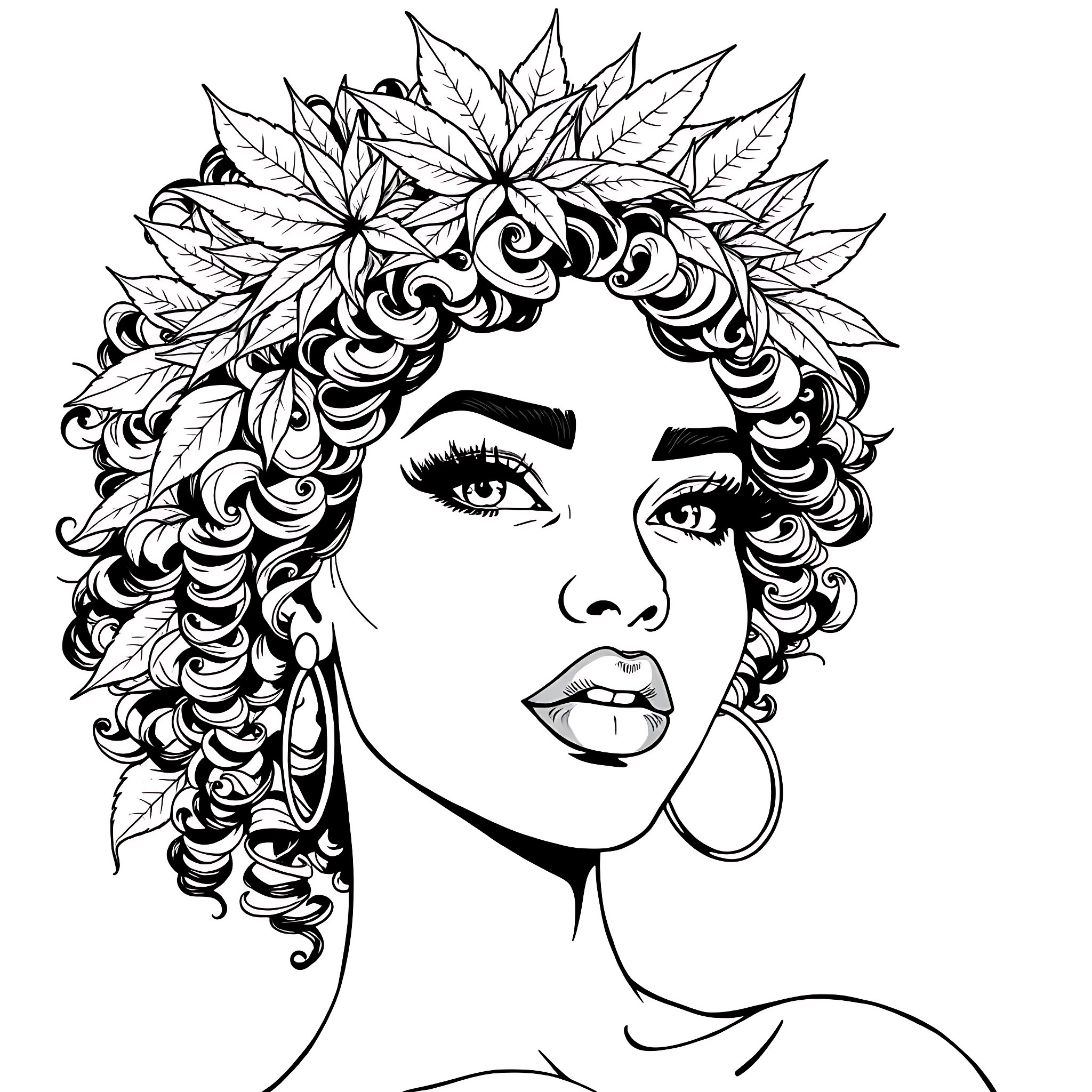 Best Woman Coloring Pages (Free Printable PDF)