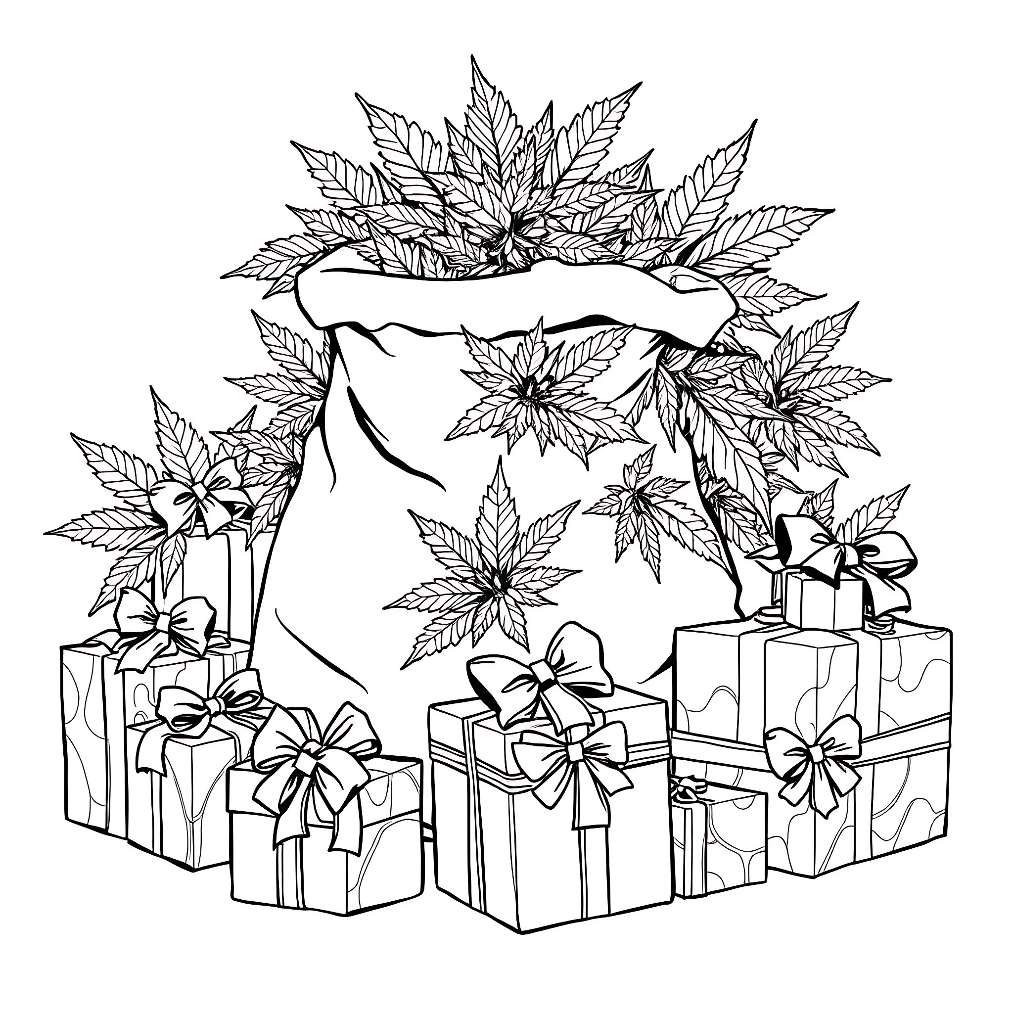Best Cannabis Coloring Pages (Free Printable PDF)