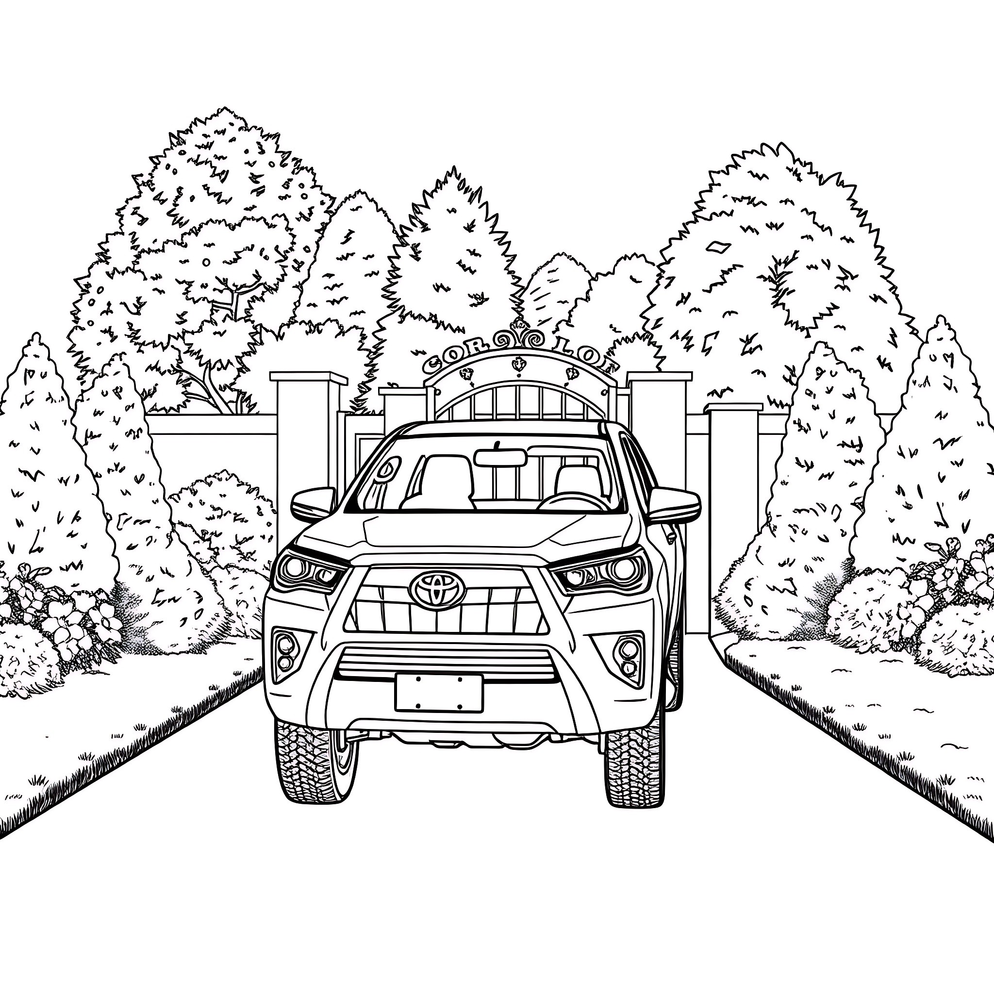12 Best Toyota Corolla Coloring Pages (Free Printable PDFs)