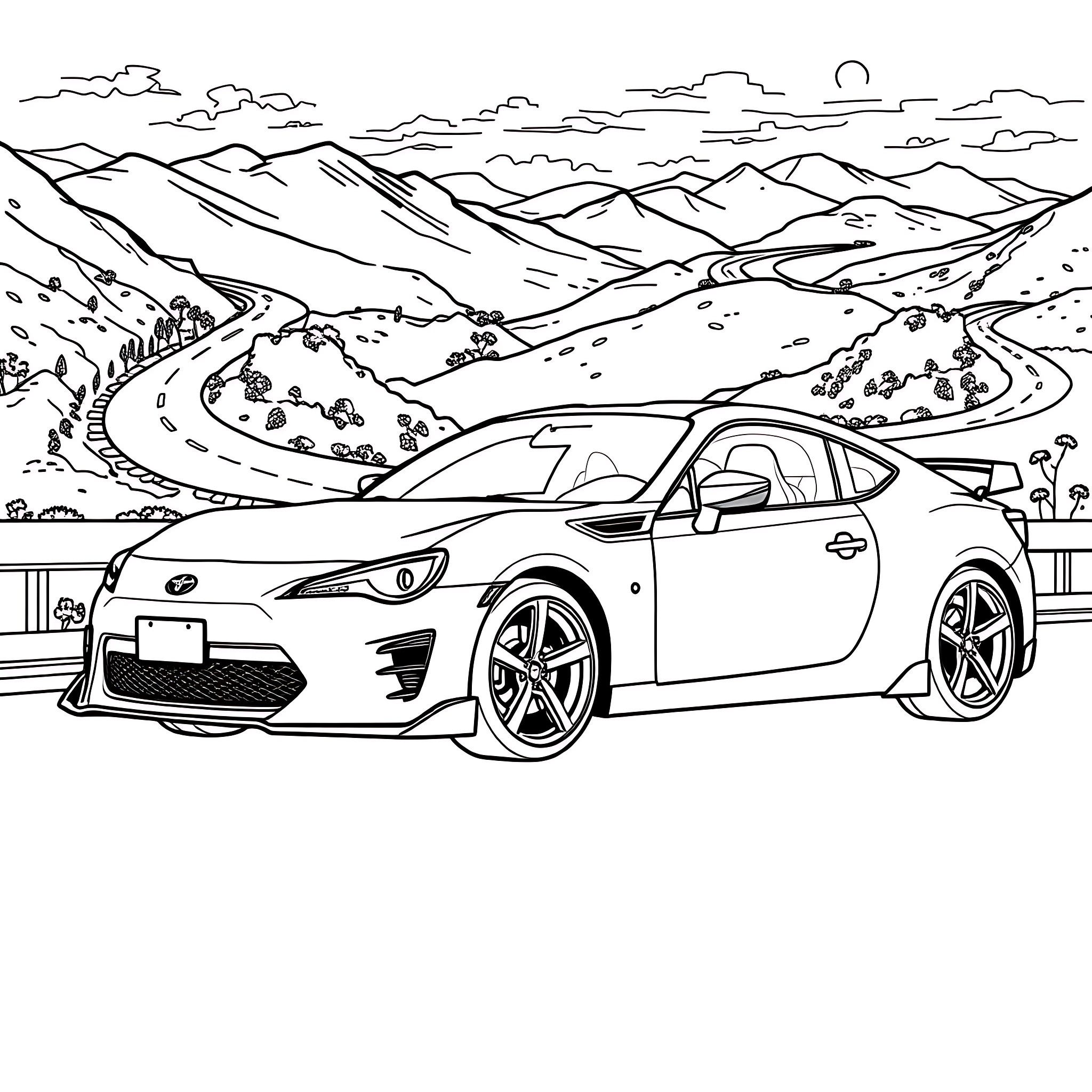 56 Best Toyota Supra Coloring Pages (Free Printable PDFs)