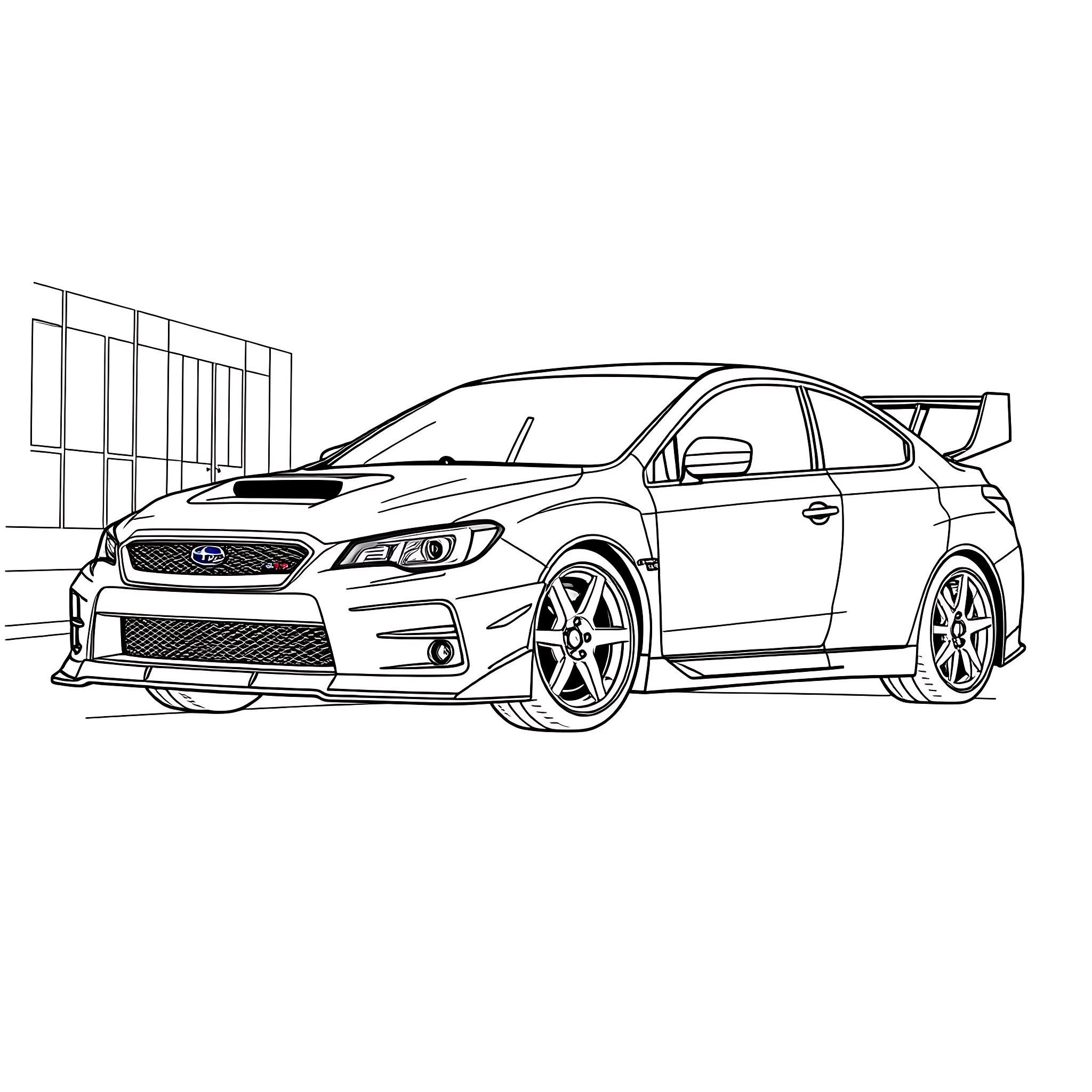 Best Subaru Coloring Pages (Free Printable PDF)