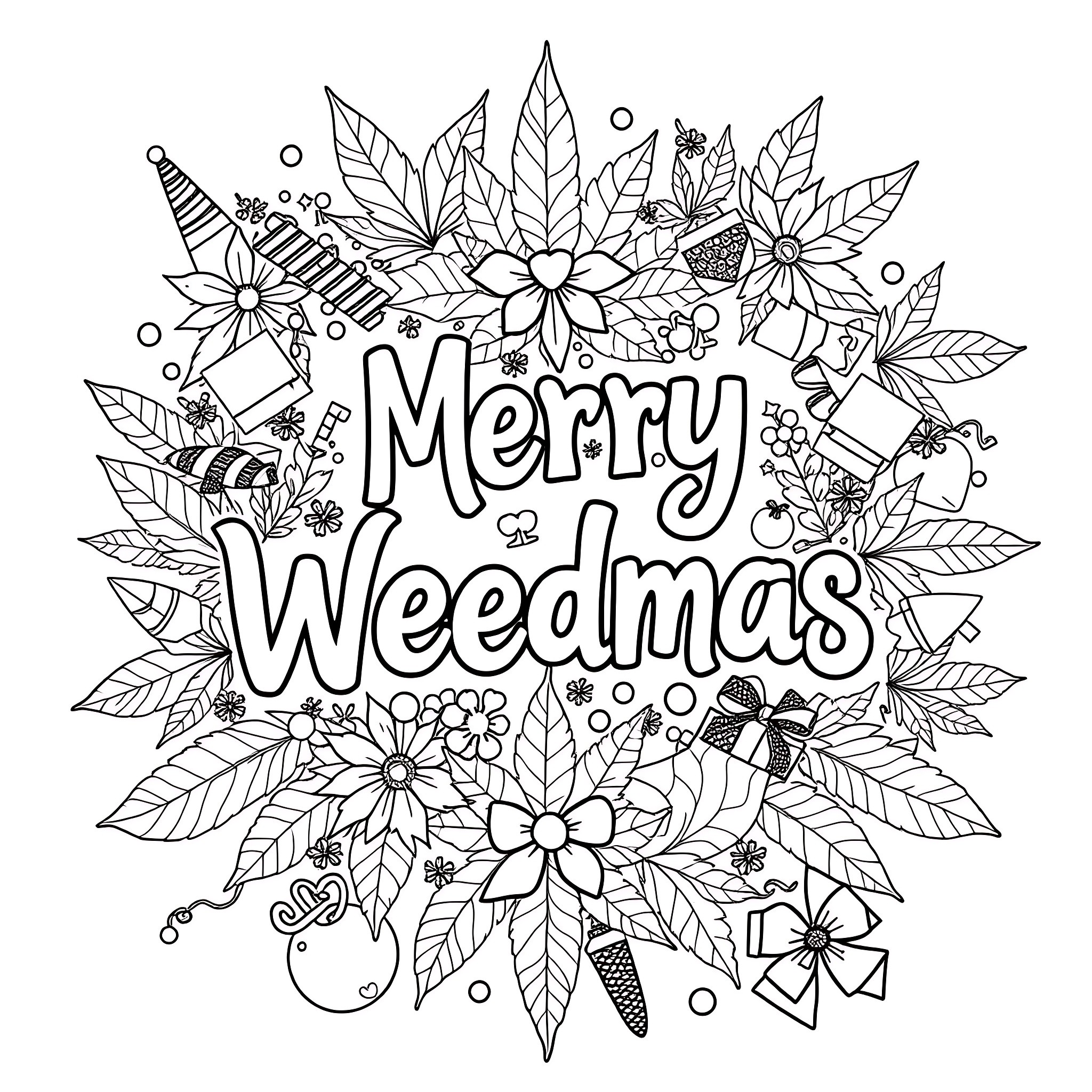 Best Cannabis Coloring Pages (Free Printable PDF)
