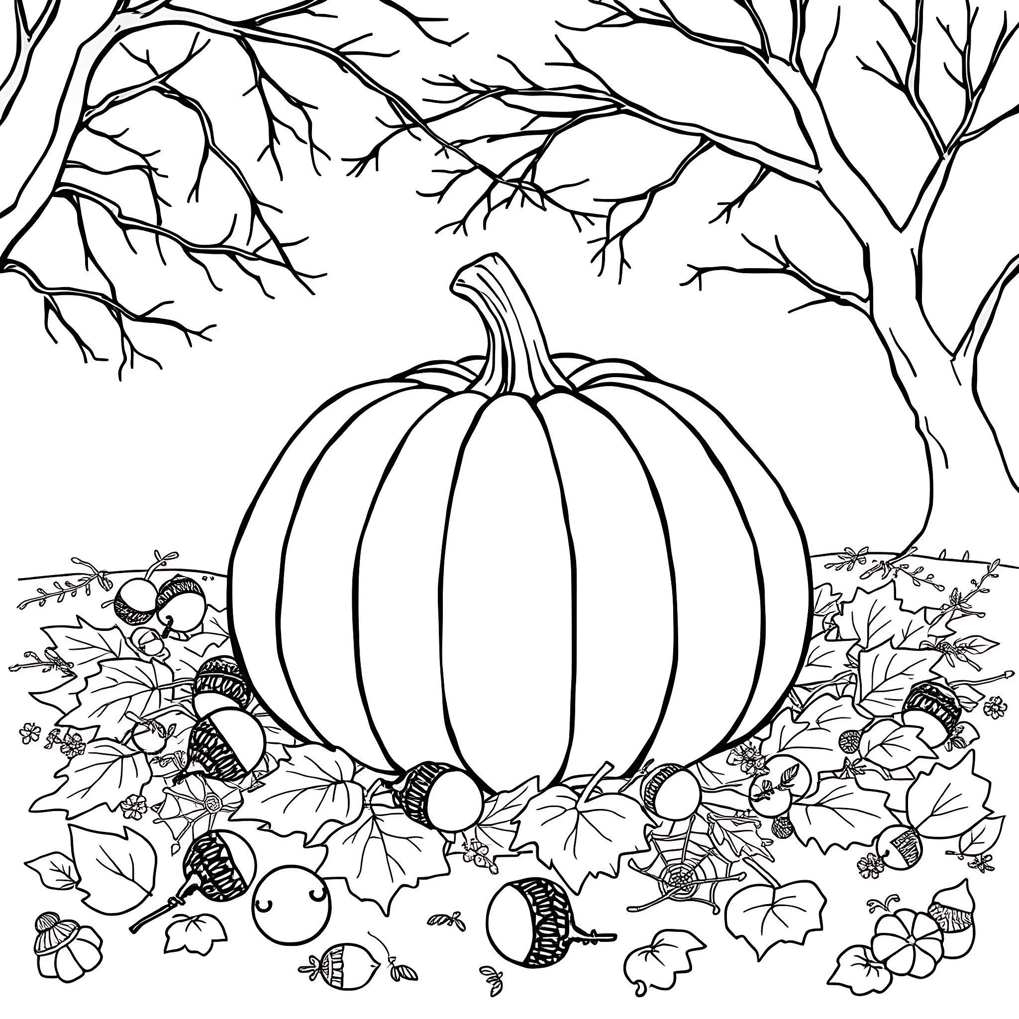 93 Best Pumpkin Coloring Pages (Free Printable PDFs)