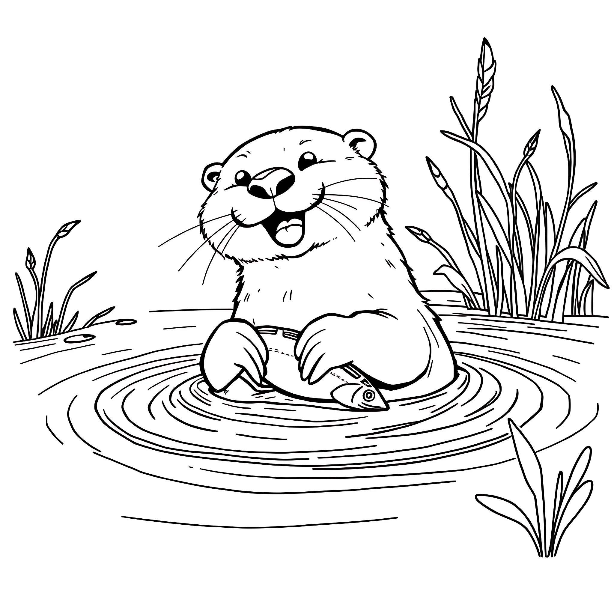 9 Best Otter Coloring Pages (Free Printable PDFs)
