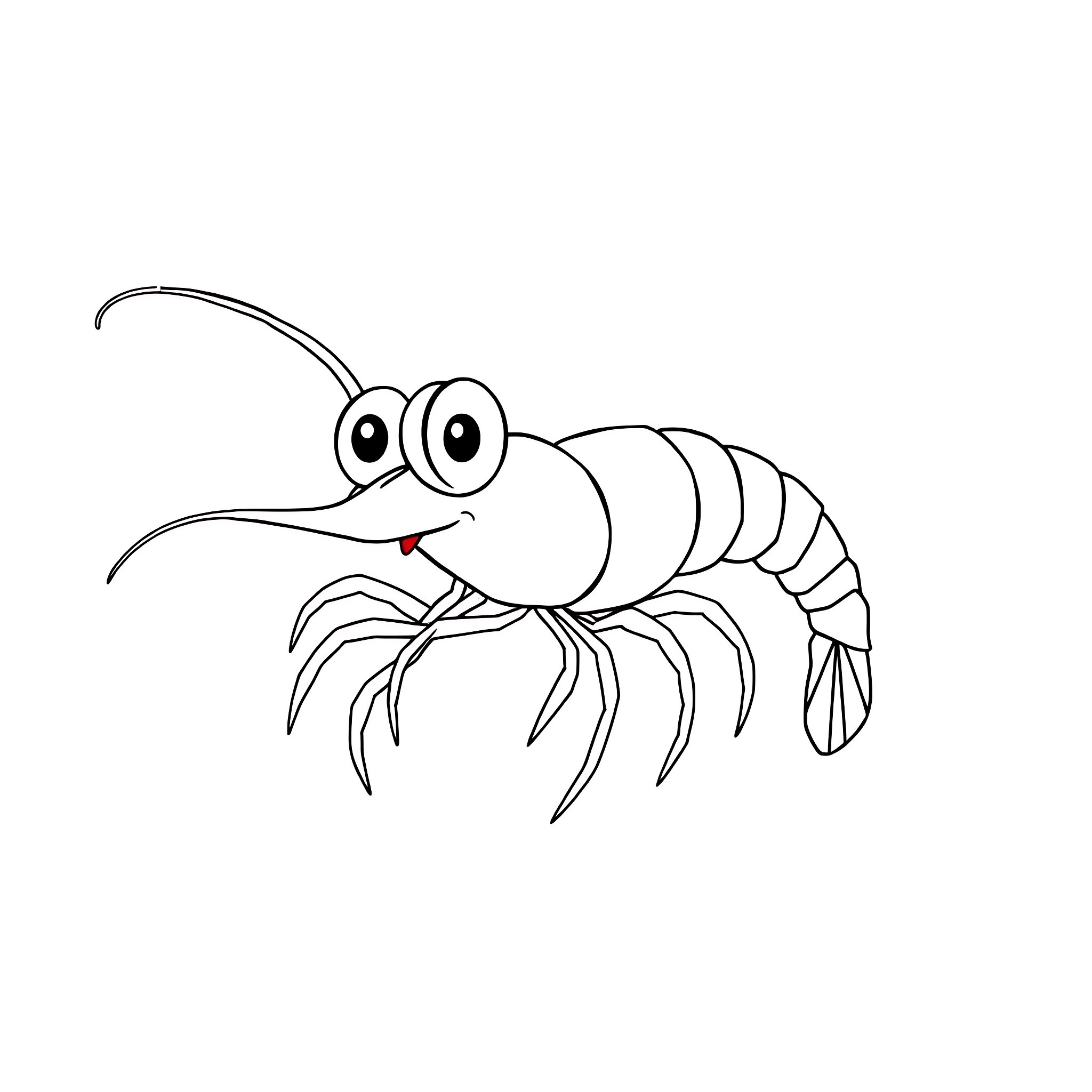 96 Best Shrimp Coloring Pages (Free Printable PDFs)