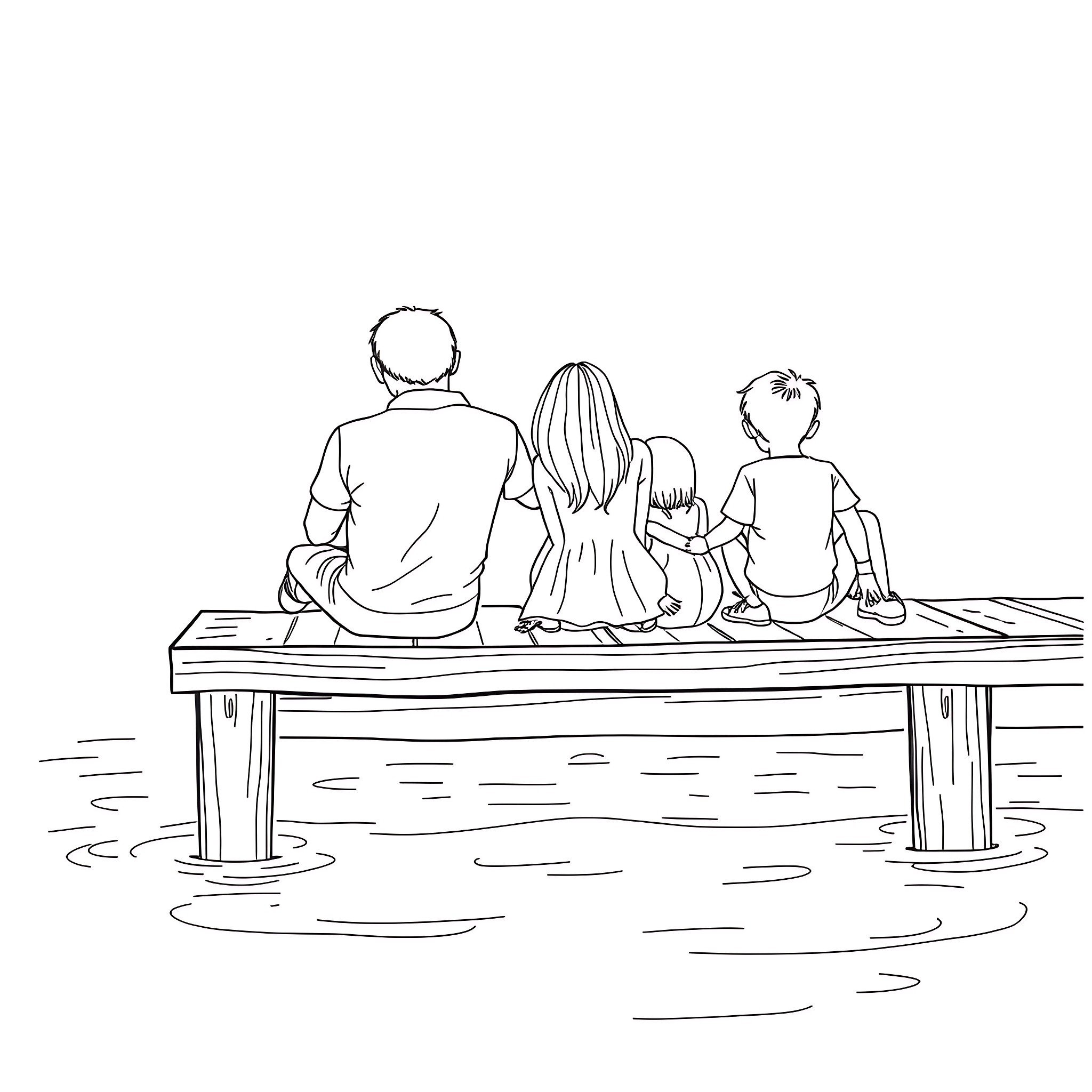 199 Best Family Coloring Pages (Free Printable PDFs)