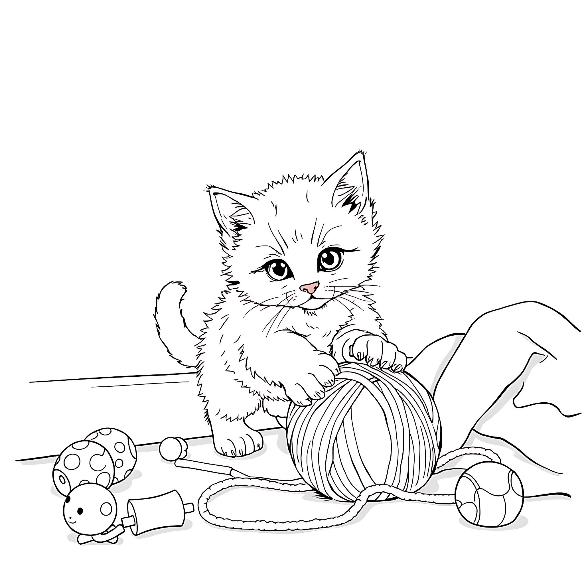 35 Best Kitten Coloring Pages (Free Printable PDFs)