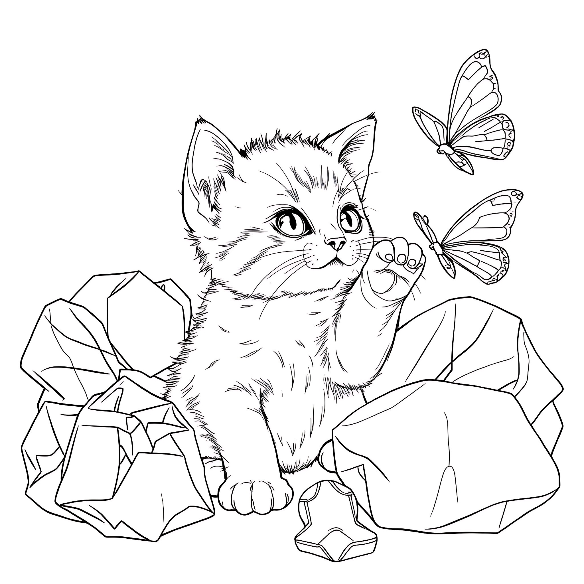 35 Best Kitten Coloring Pages (Free Printable PDFs)