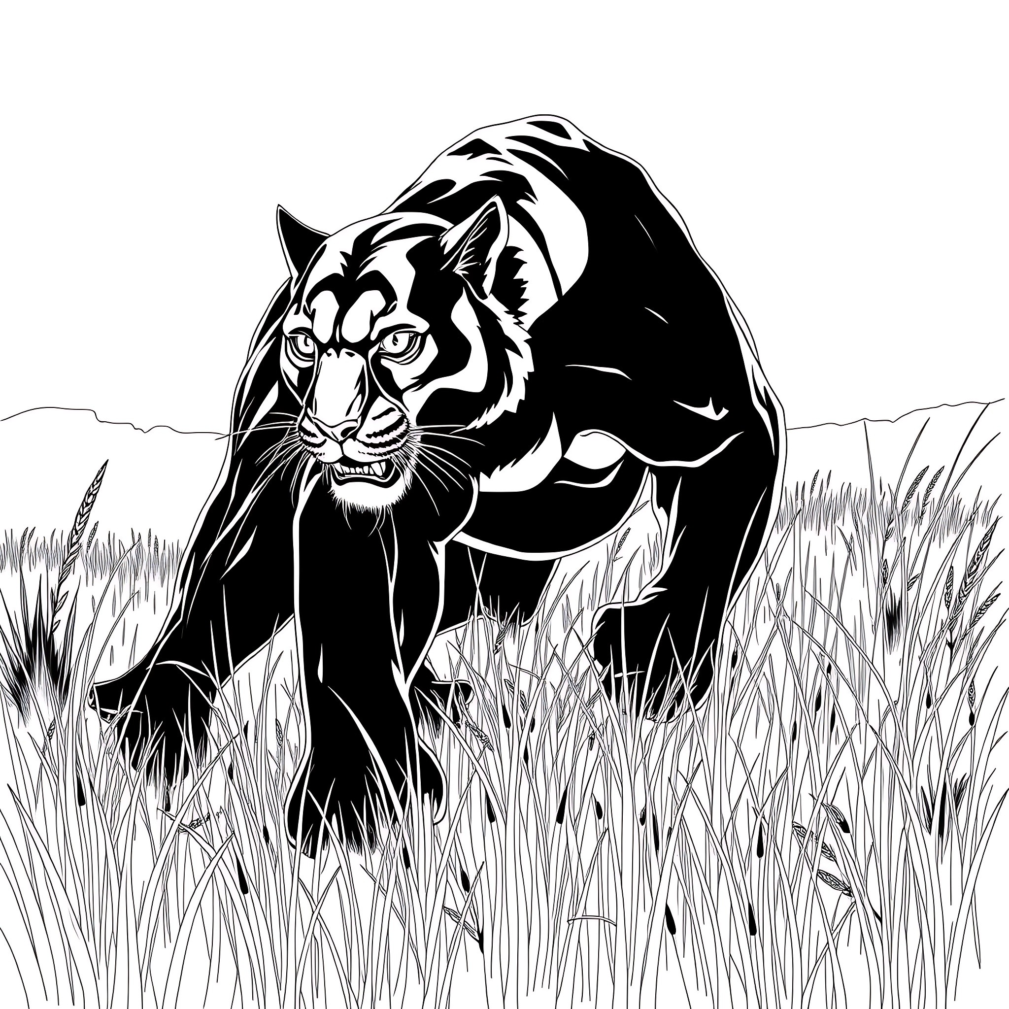 Best Beast Coloring Pages (Free Printable PDF)