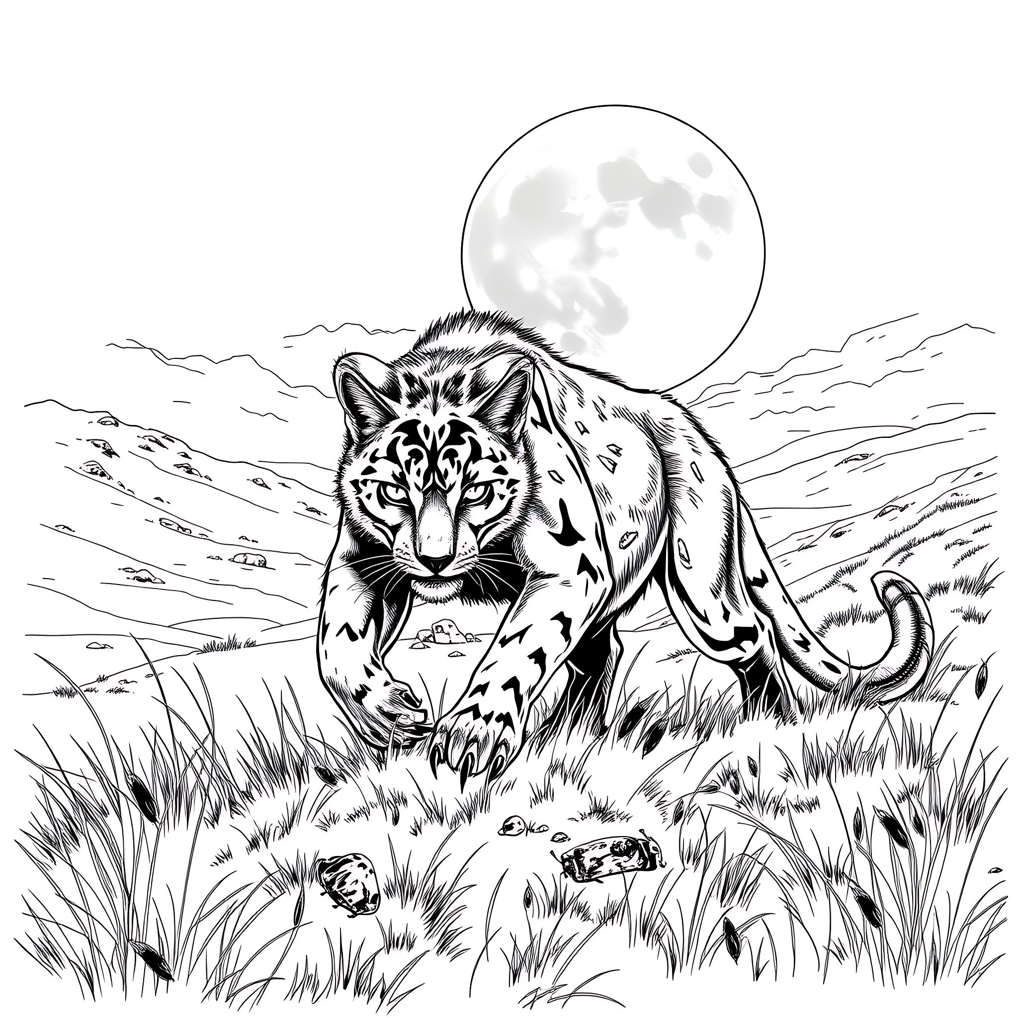 Best Beast Coloring Pages (Free Printable PDF)