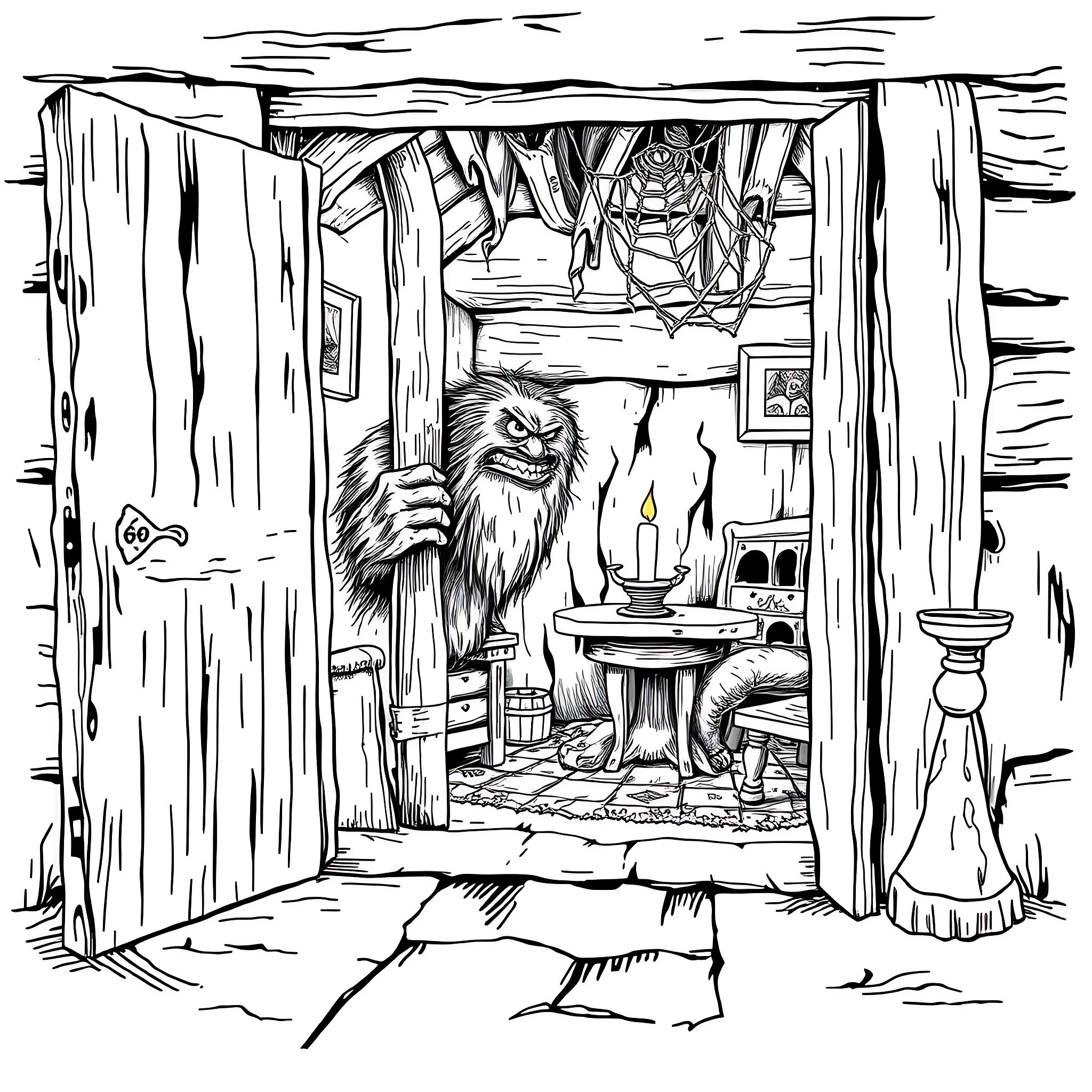 4 Best Baba Yaga Coloring Pages (Free Printable PDFs)