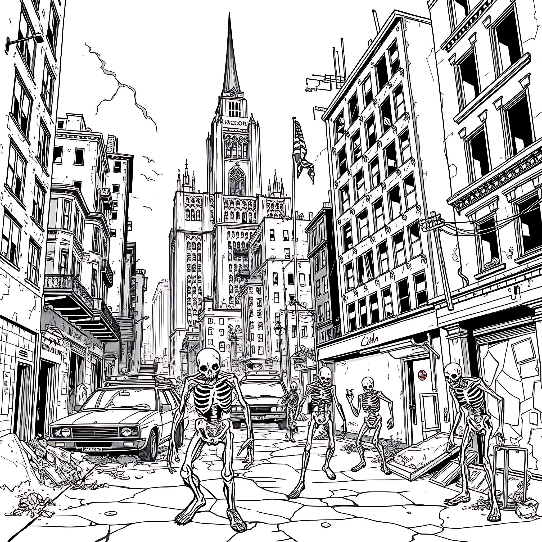 70 Best Zombie Coloring Pages (Free Printable PDFs)
