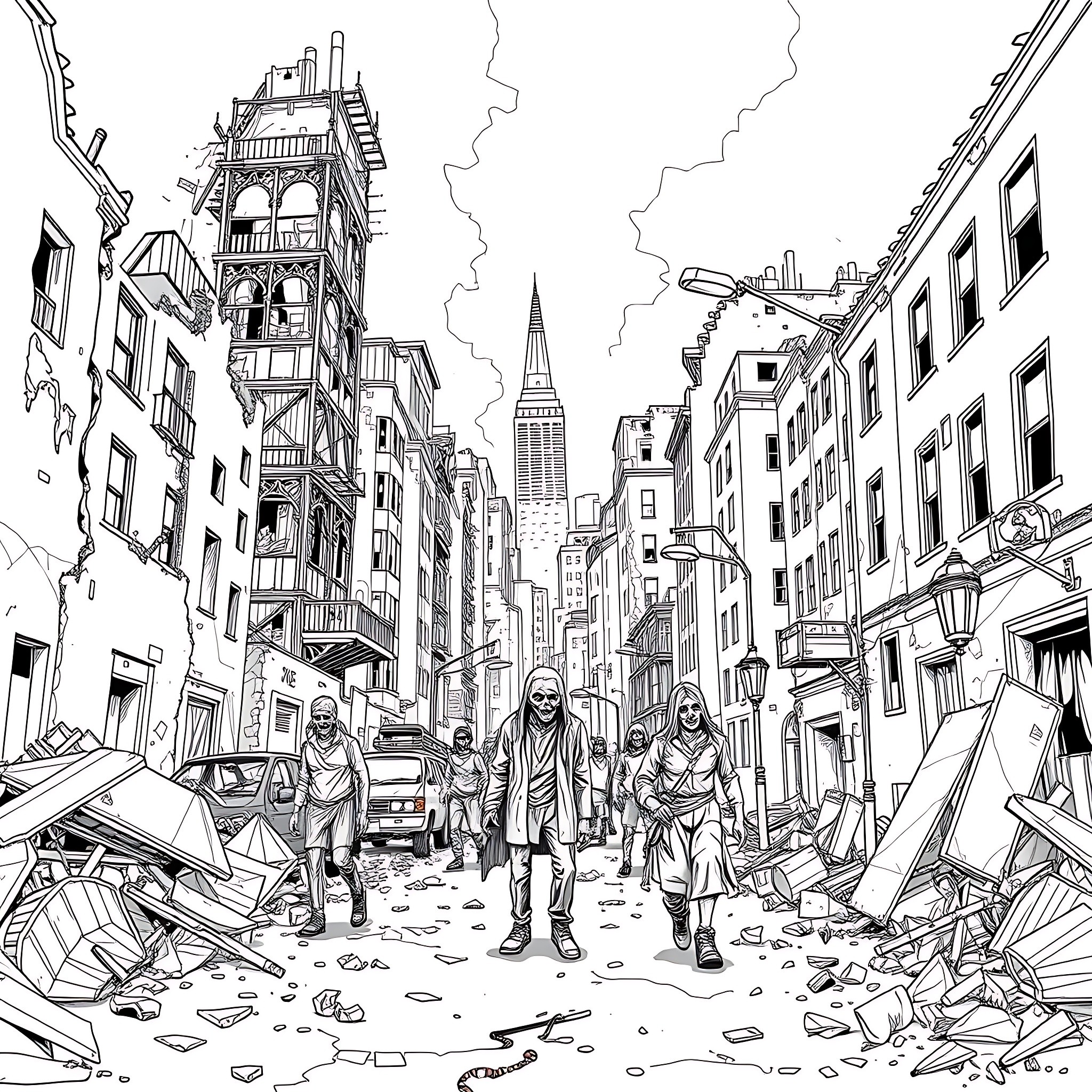 118 Best Zombie Coloring Pages (Free Printable PDFs)