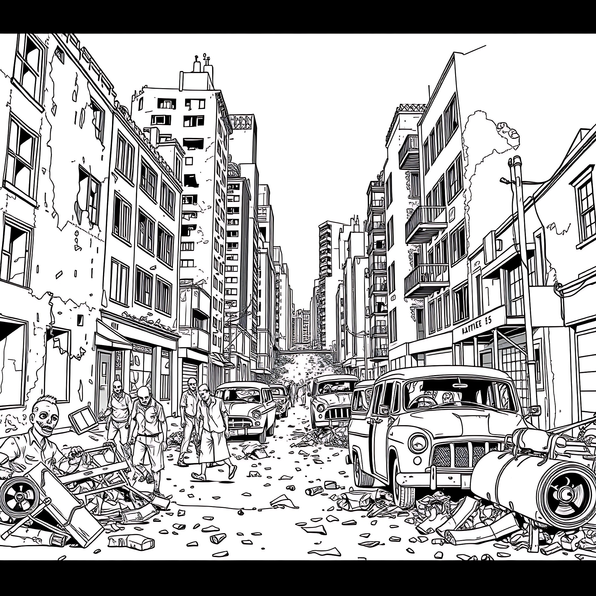 Best Zombie Coloring Pages (Free Printable PDF)