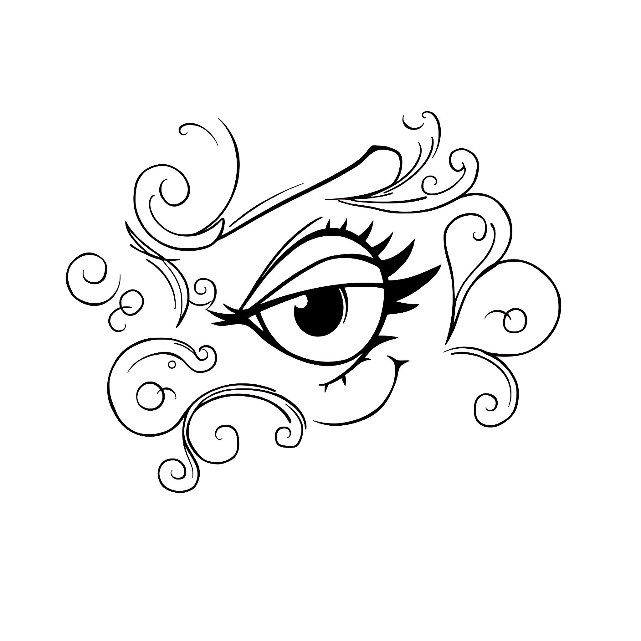 Best Eye Coloring Pages (Free Printable PDF)