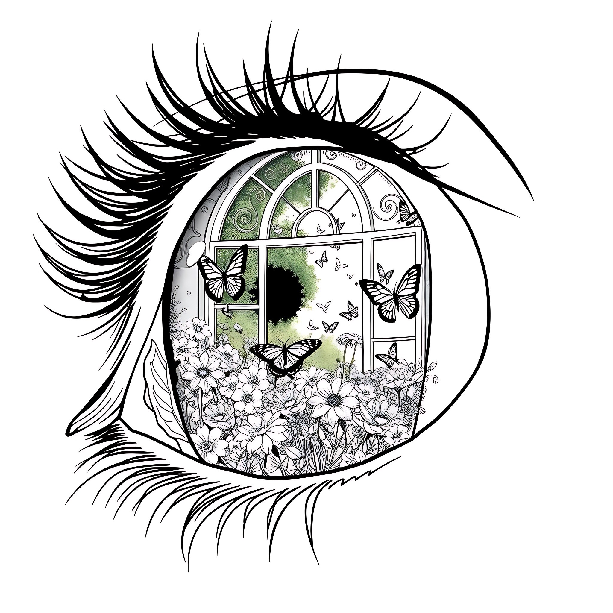 Best Eye Coloring Pages (Free Printable PDF)