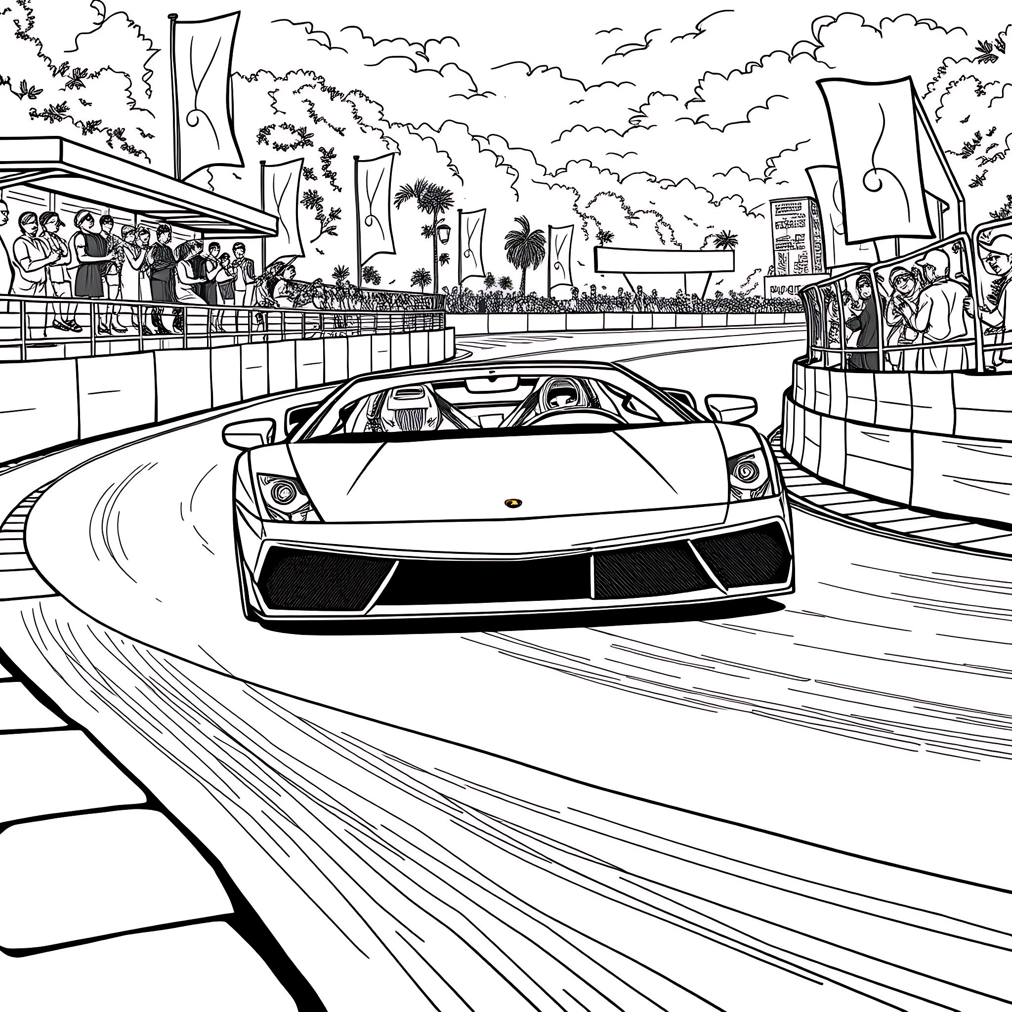 7 Best Race Car Coloring Pages (Free Printable PDFs)