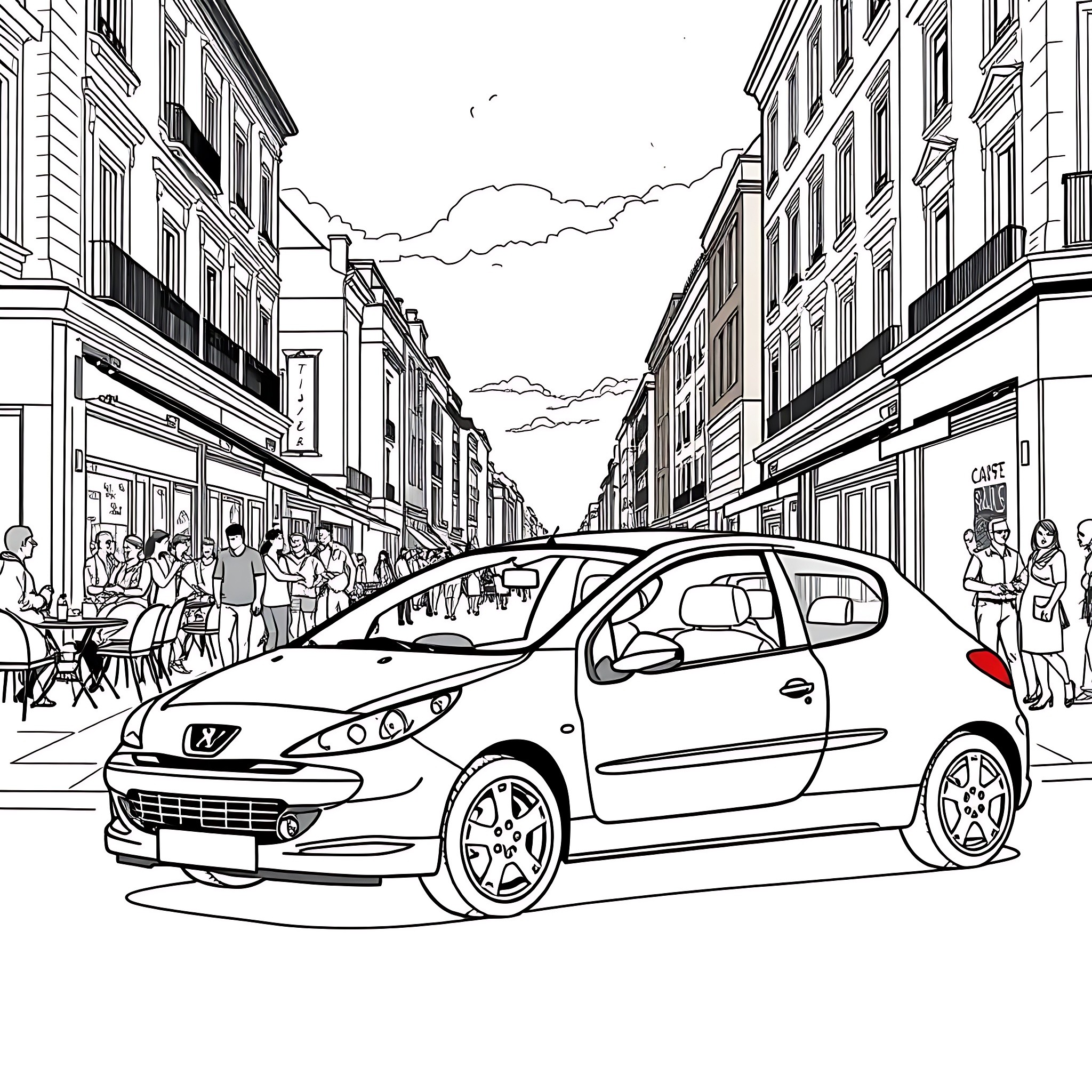 3 Best Fiat Coloring Pages (Free Printable PDFs)
