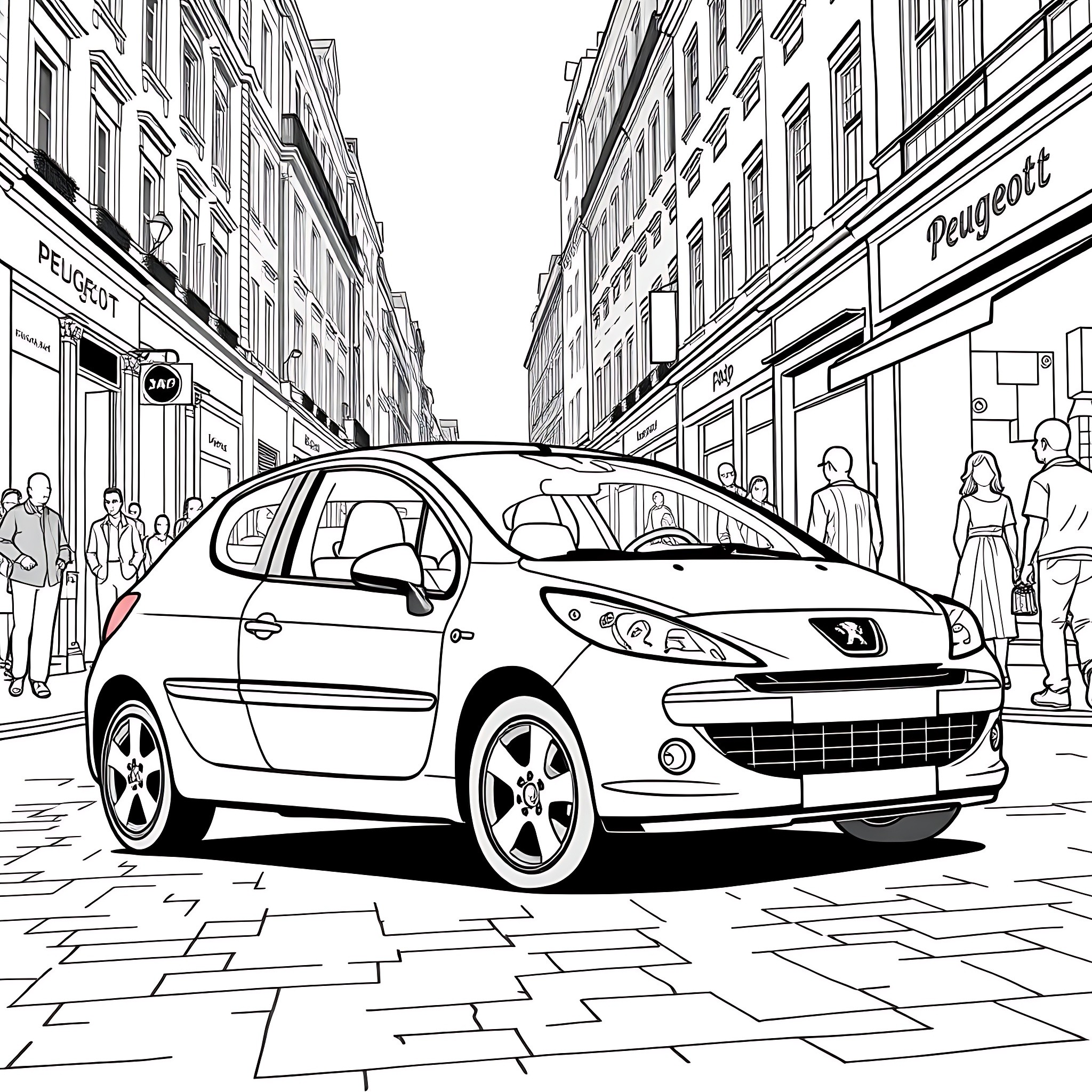 3 Best Fiat 500 Coloring Pages (Free Printable PDFs)