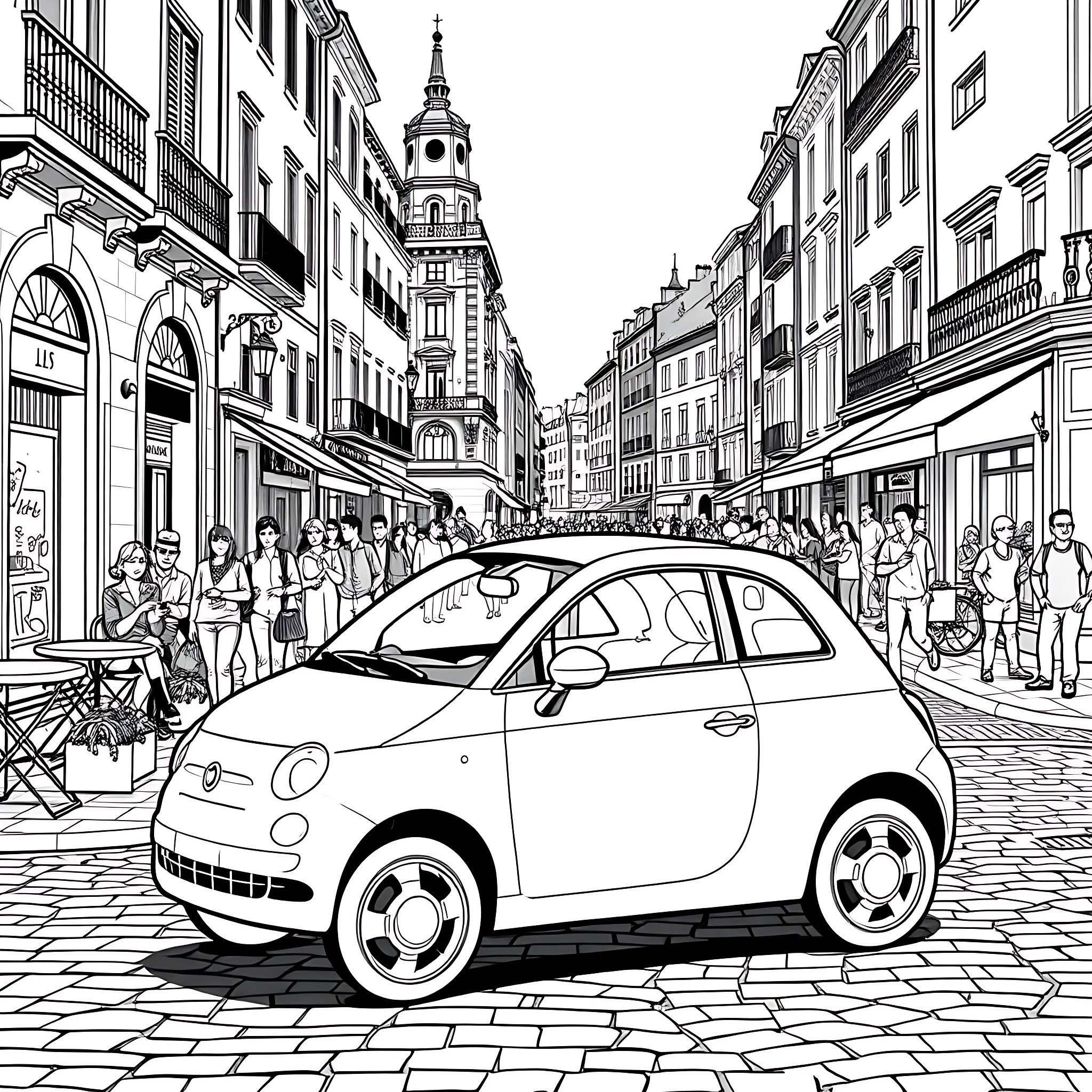 8 Best Fiat Coloring Pages (Free Printable PDFs)