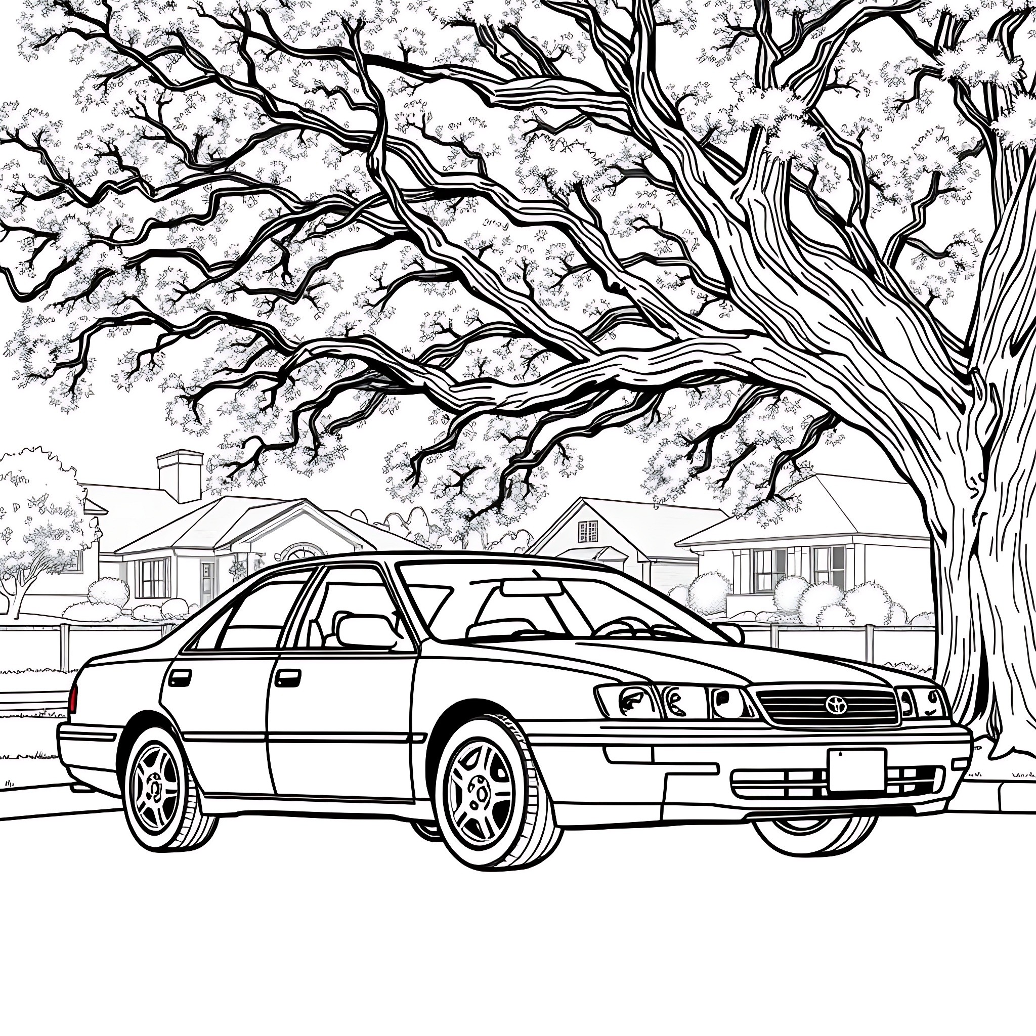 10 Best Toyota Camry Coloring Pages (Free Printable PDFs)