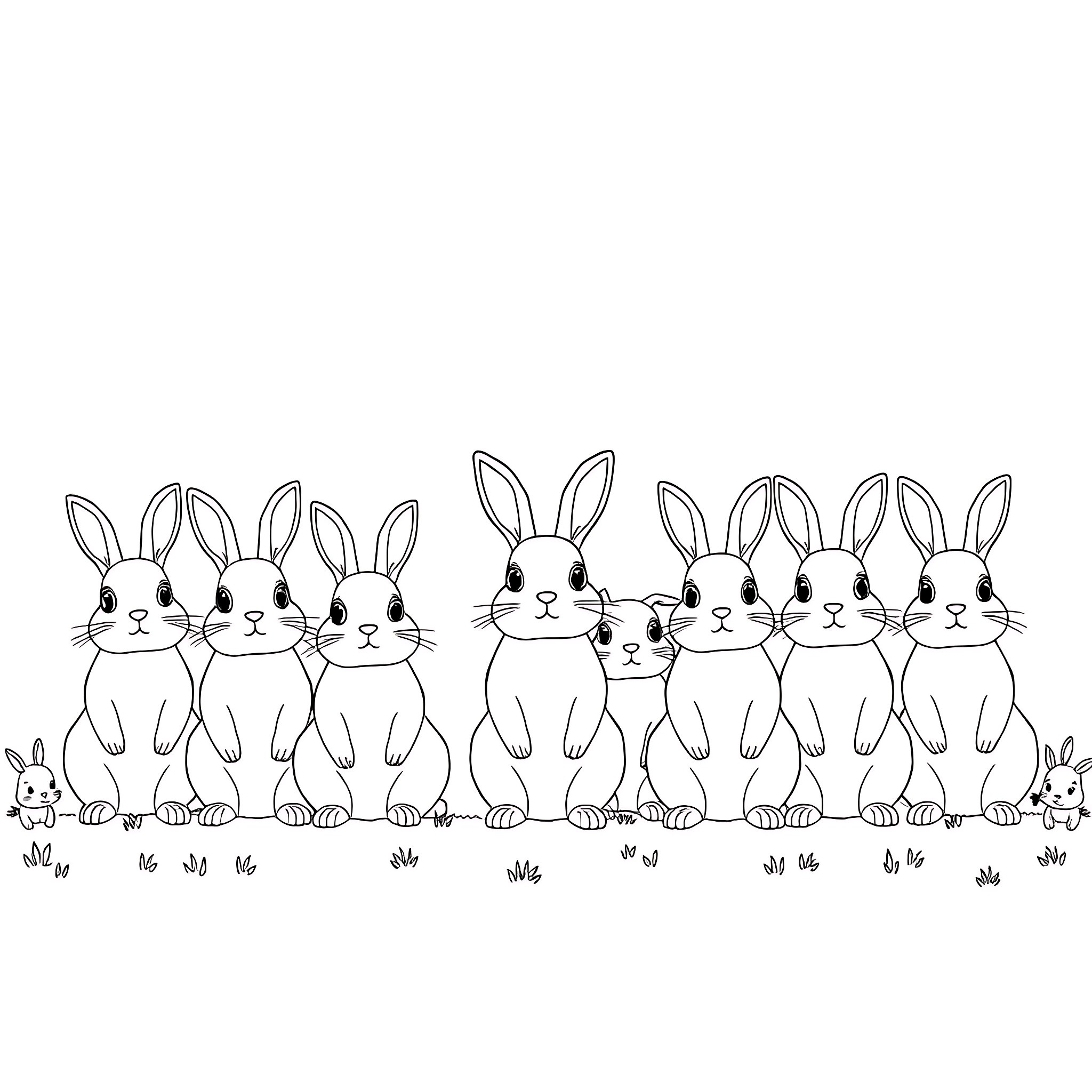 Best Rabbit Coloring Pages (Free Printable PDF)