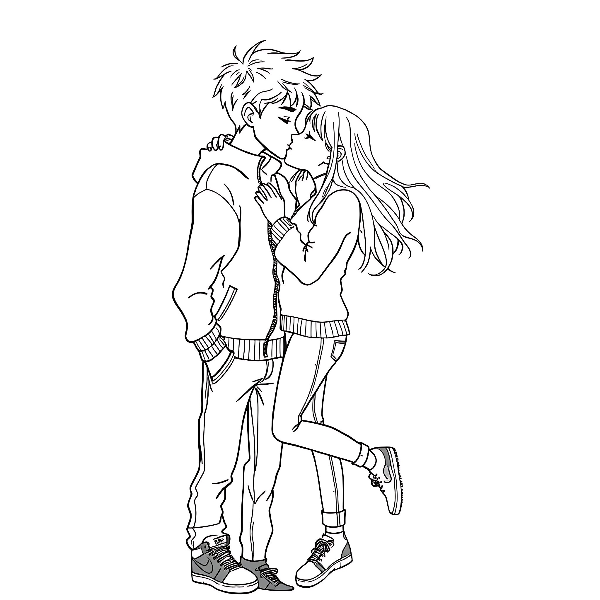 Best Boy and Girl Coloring Pages (Free Printable PDF)