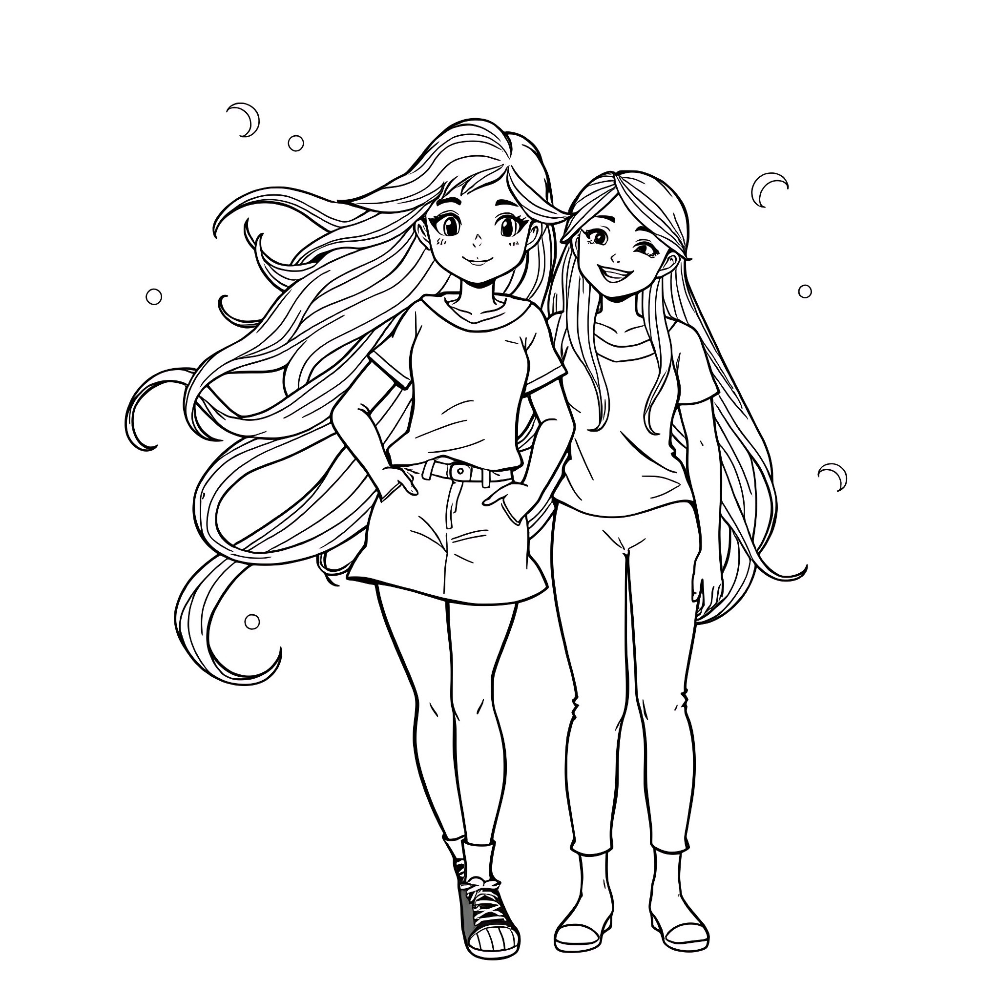 39 Best Teen Girl Coloring Pages (Free Printable PDFs)