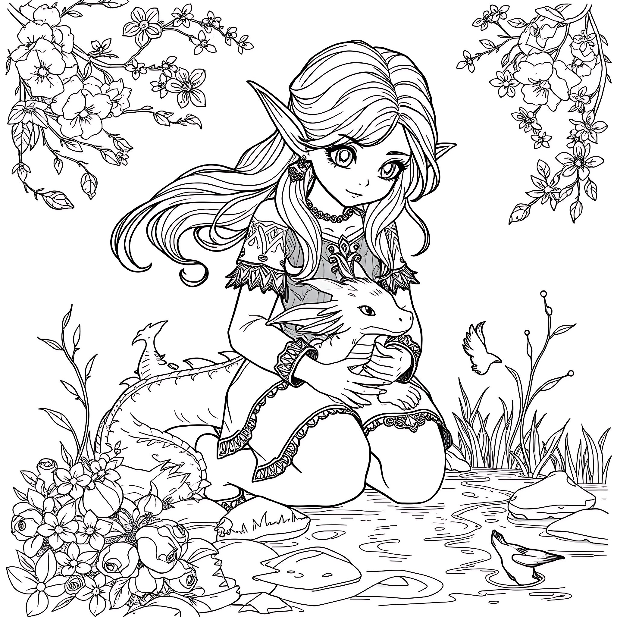 227 Best Elf Coloring Pages (Free Printable PDFs)