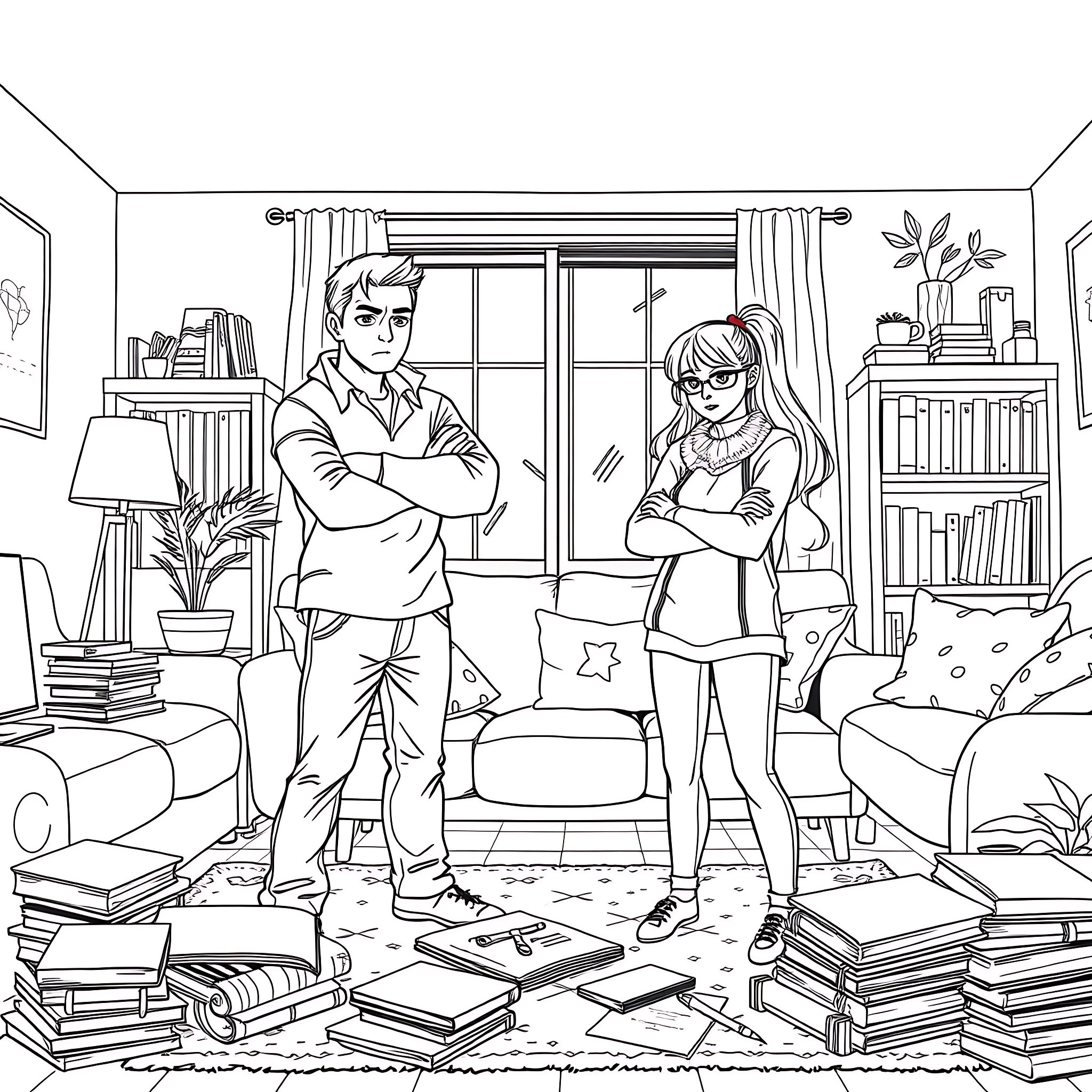 7 Best Dad Coloring Pages (Free Printable PDFs)