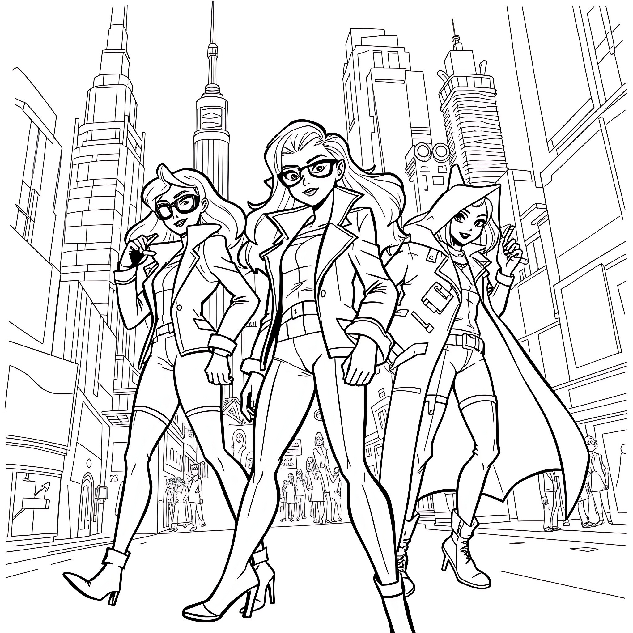 Best Spy Coloring Pages (Free Printable PDF)