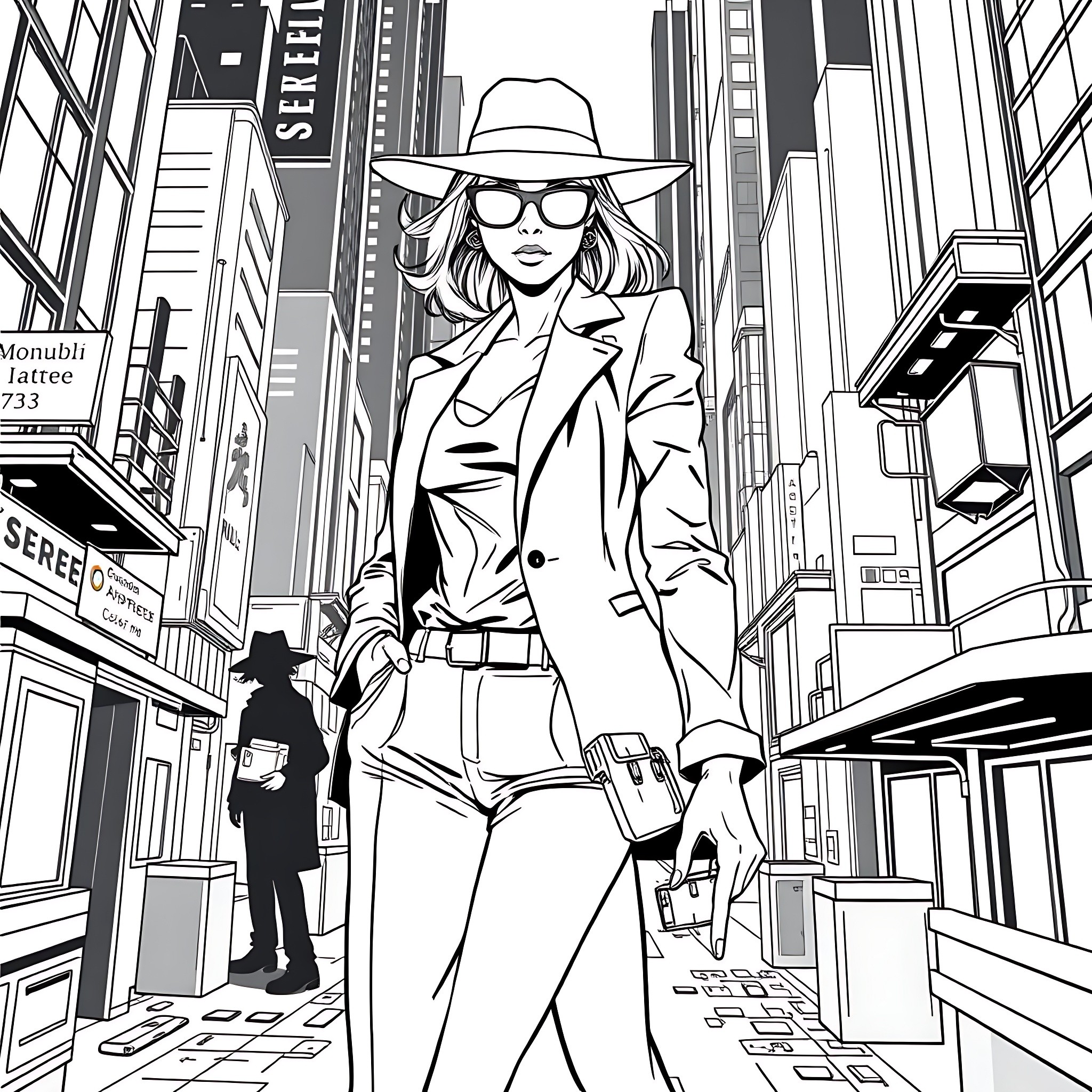 584 Best Woman Coloring Pages (Free Printable PDFs)
