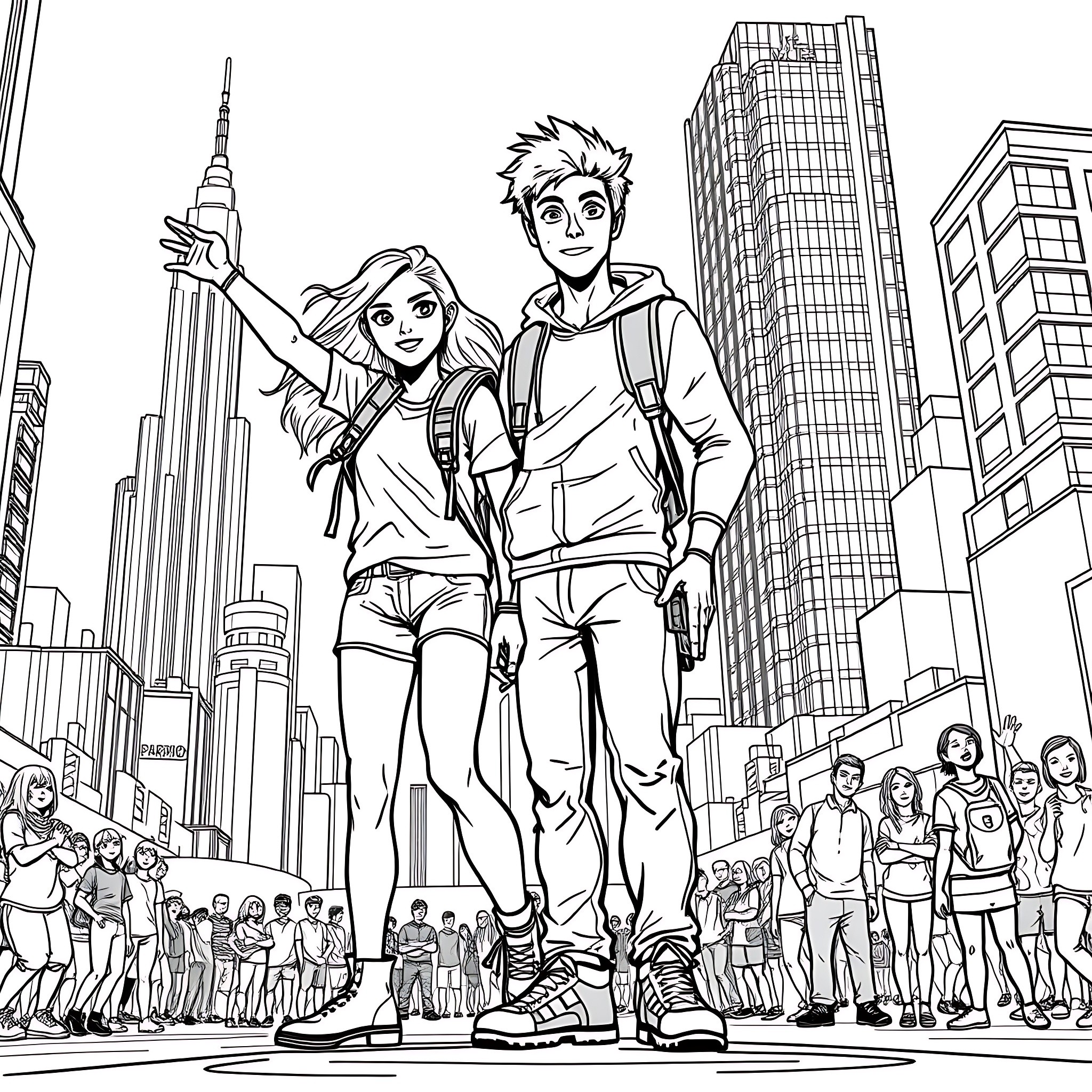 Best Collage Coloring Pages (Free Printable PDF)