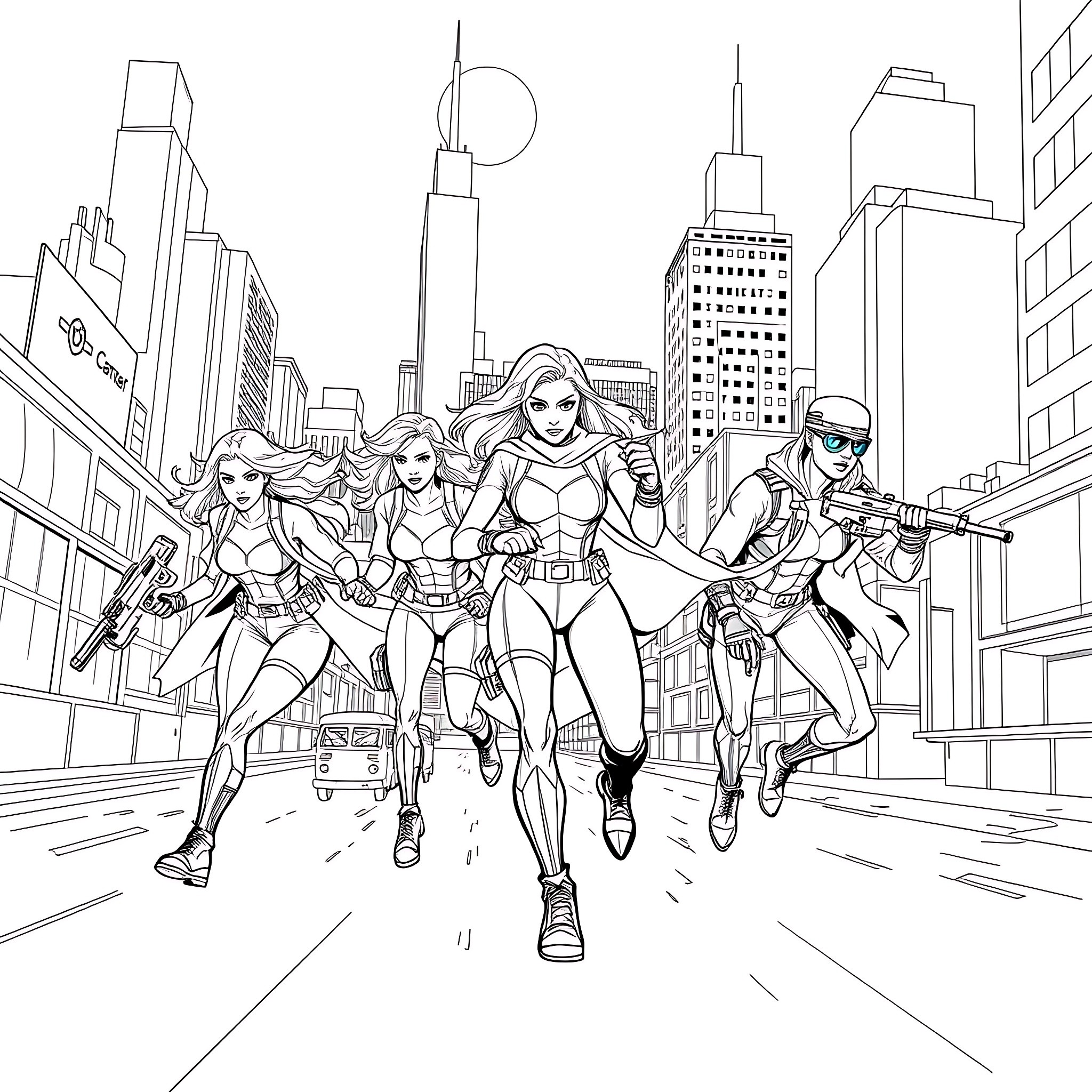 Best Collage Coloring Pages (Free Printable PDF)