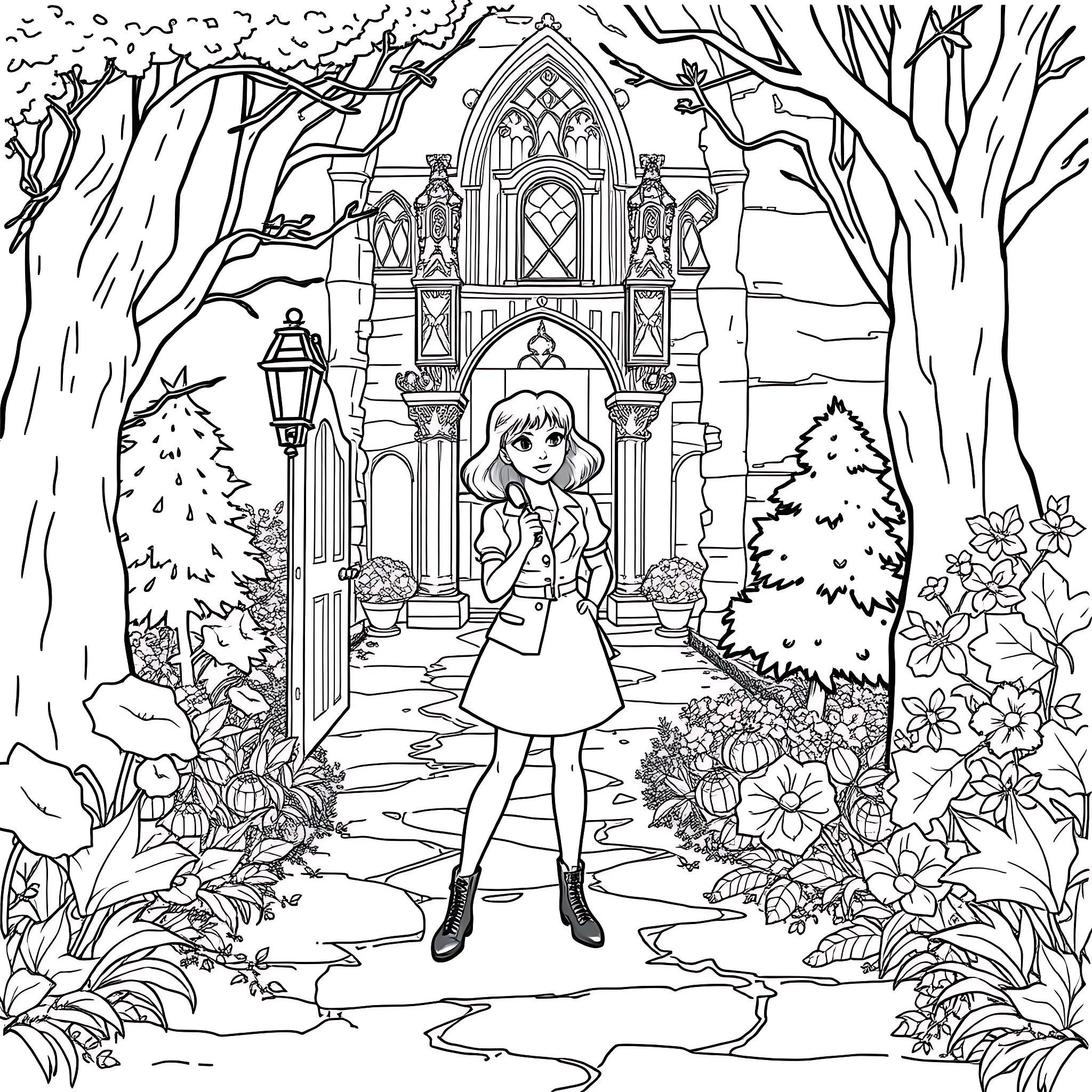Best Nancy Drew Coloring Pages (Free Printable PDF)