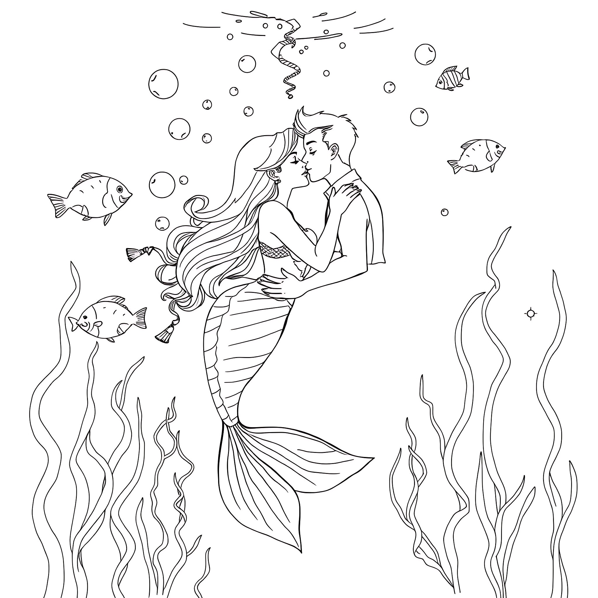 198 Best Mermaid Coloring Pages (Free Printable PDFs)