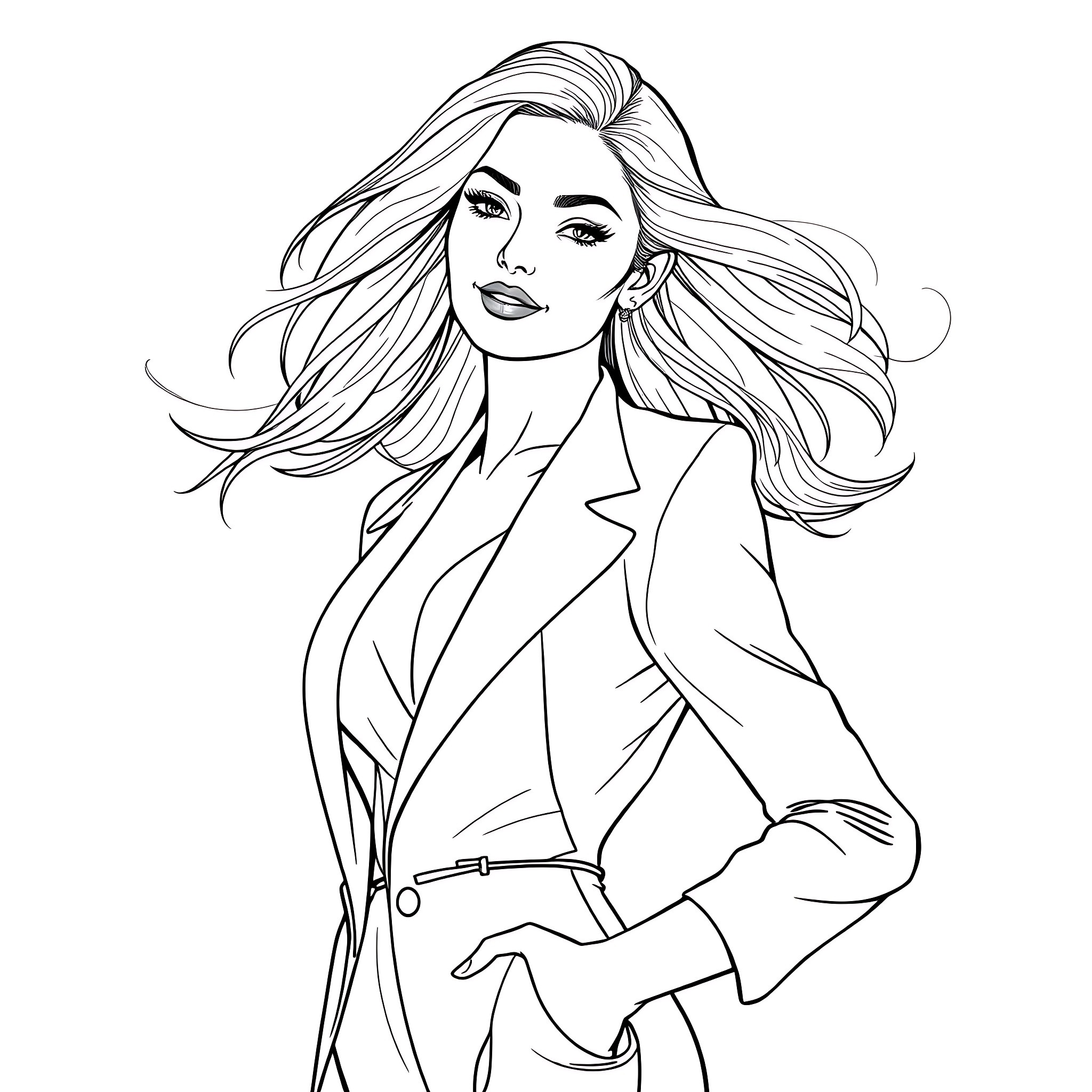 584 Best Woman Coloring Pages (Free Printable PDFs)