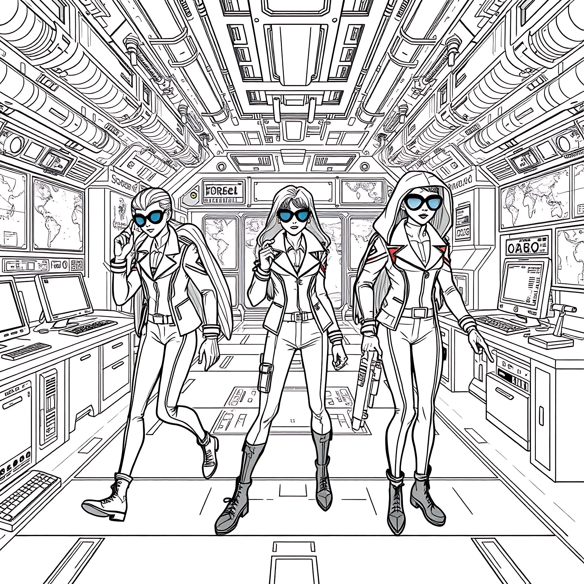 6 Best Collage Coloring Pages (Free Printable PDFs)