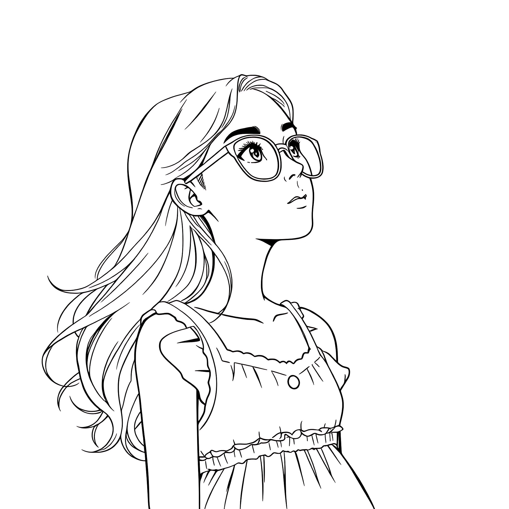 79 Best Girl Coloring Pages (Free Printable PDFs)