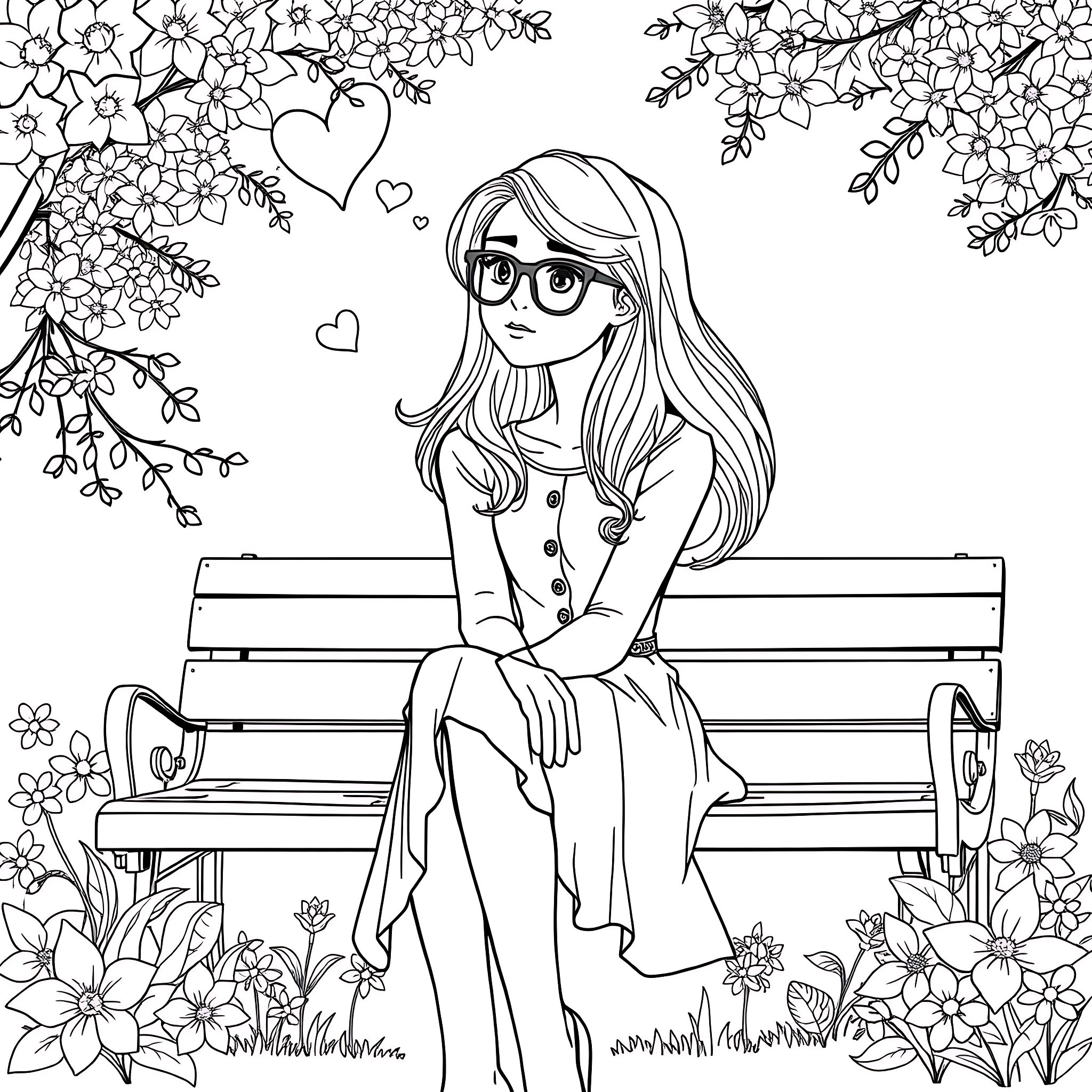 243 Best Girl Coloring Pages (Free Printable PDFs)