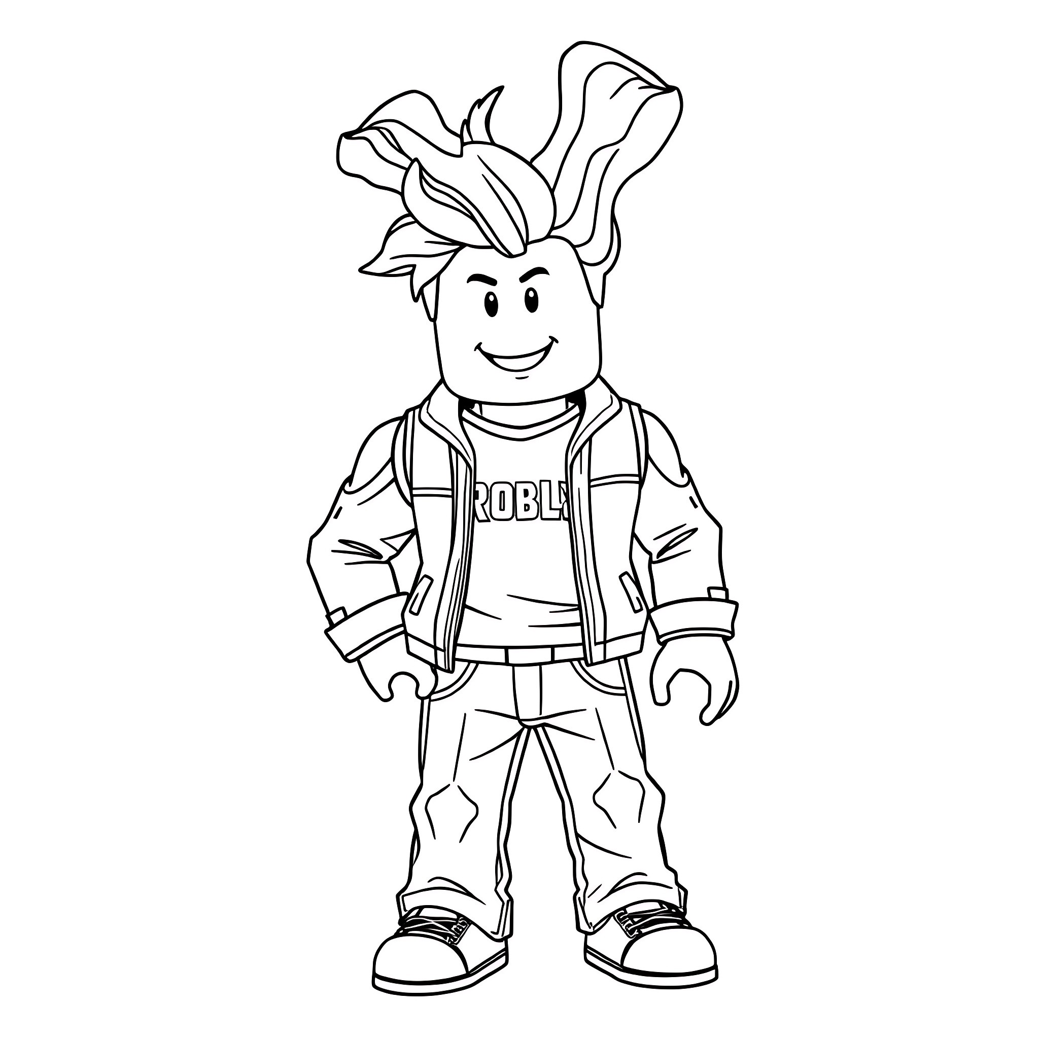 Best Roblox Character Coloring Pages (Free Printable PDF)